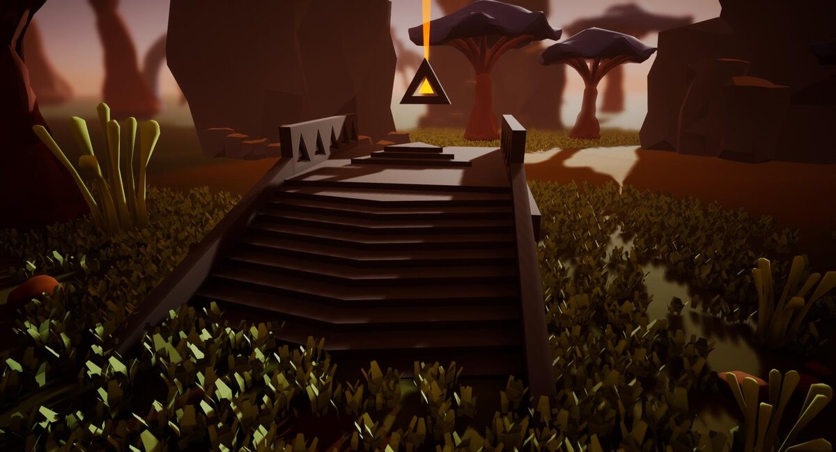 ArtStation - Atmospheric Low Poly Environment (2018)