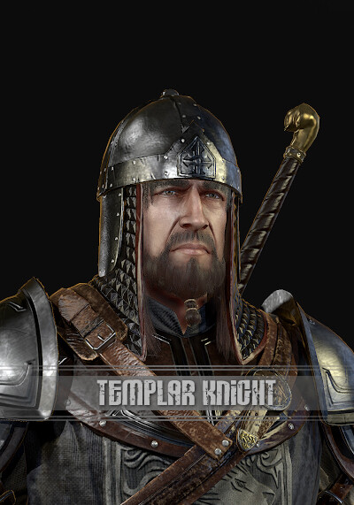 ArtStation - Templar Knight