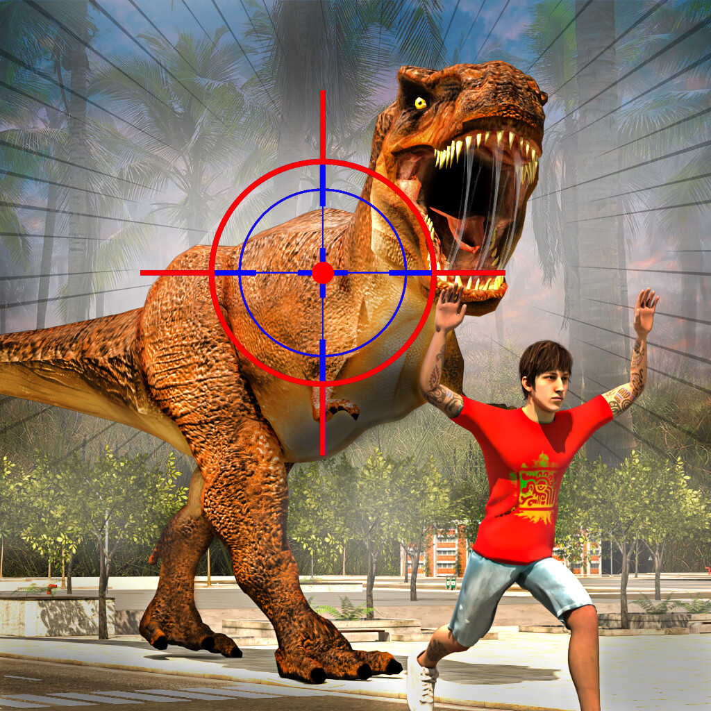 ArtStation - Dinosaur Hunting