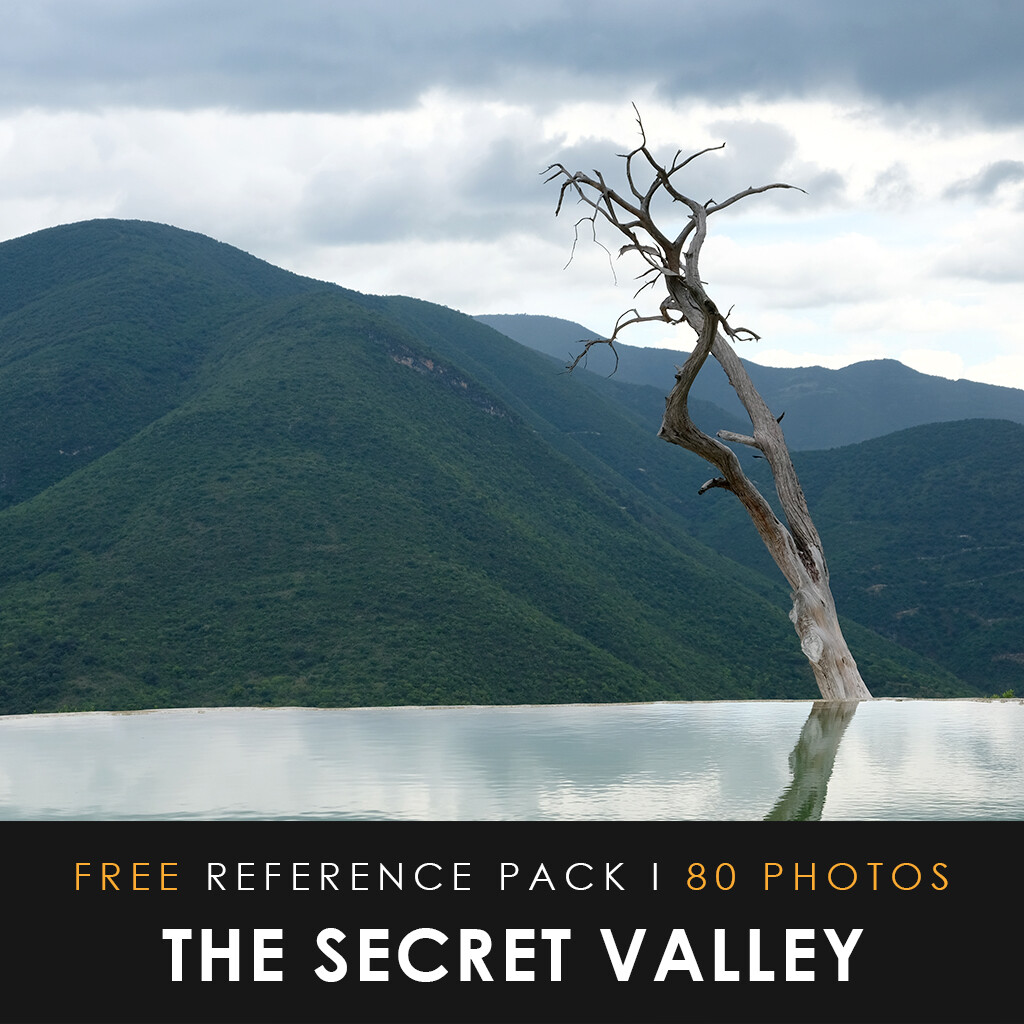 ArtStation - The Secret Valley - Free reference pack