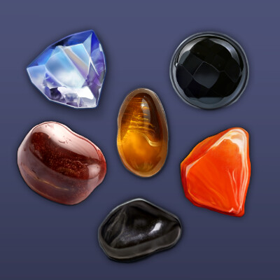 ArtStation - Stones Icons