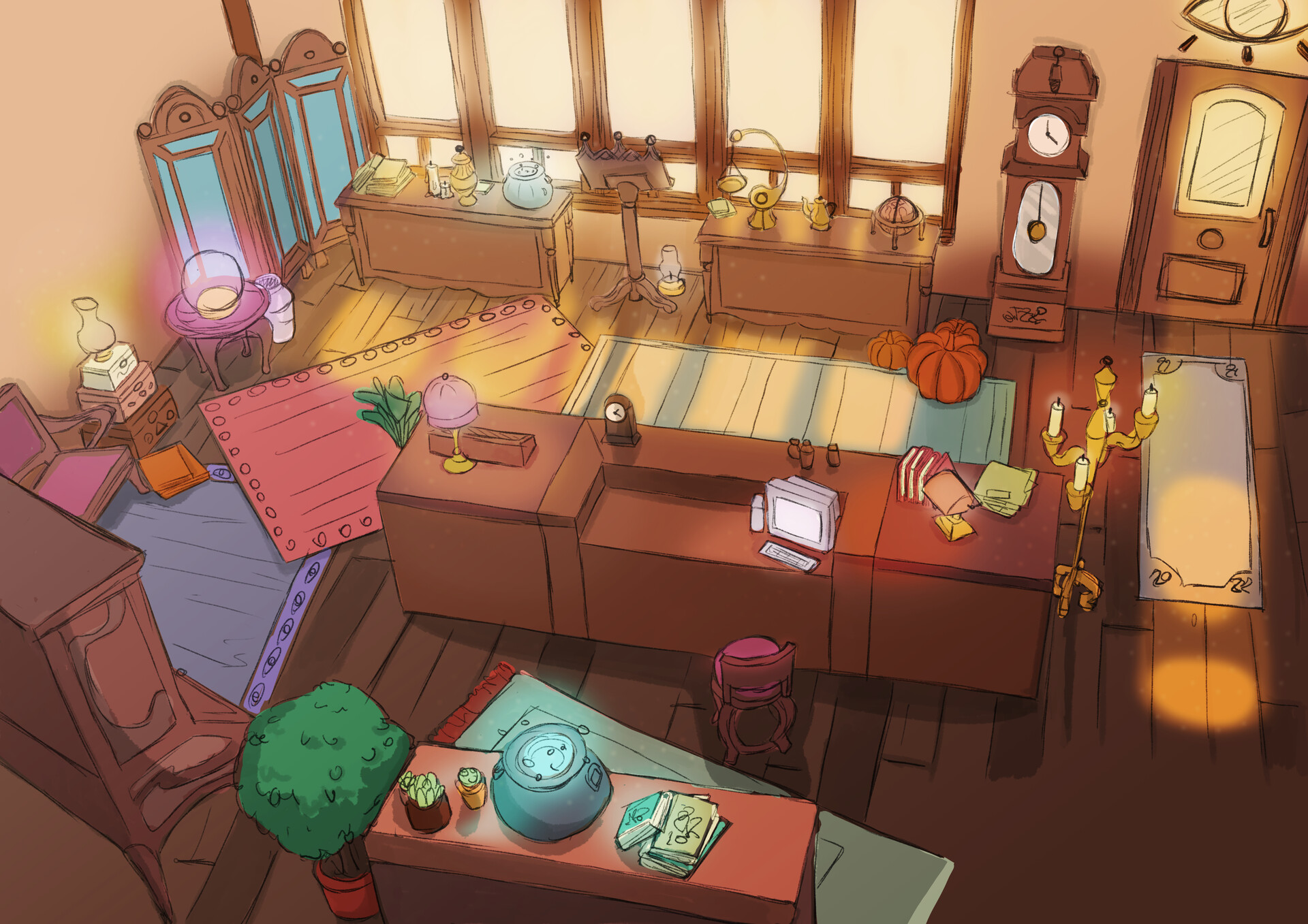 ArtStation - The Magic Shop - Concept Arts