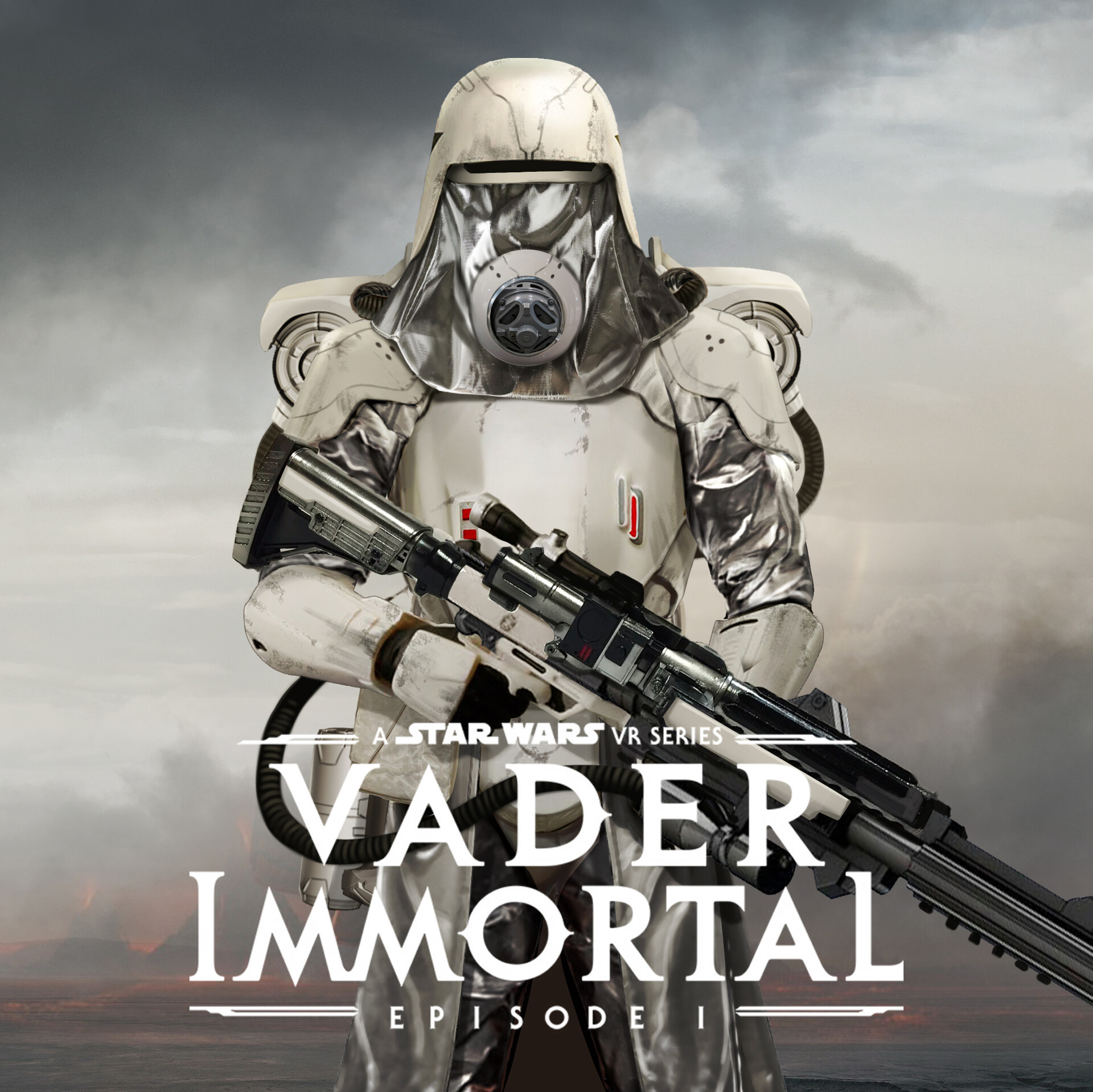 ArtStation - Lava Trooper - Star Wars - Vader Immortal