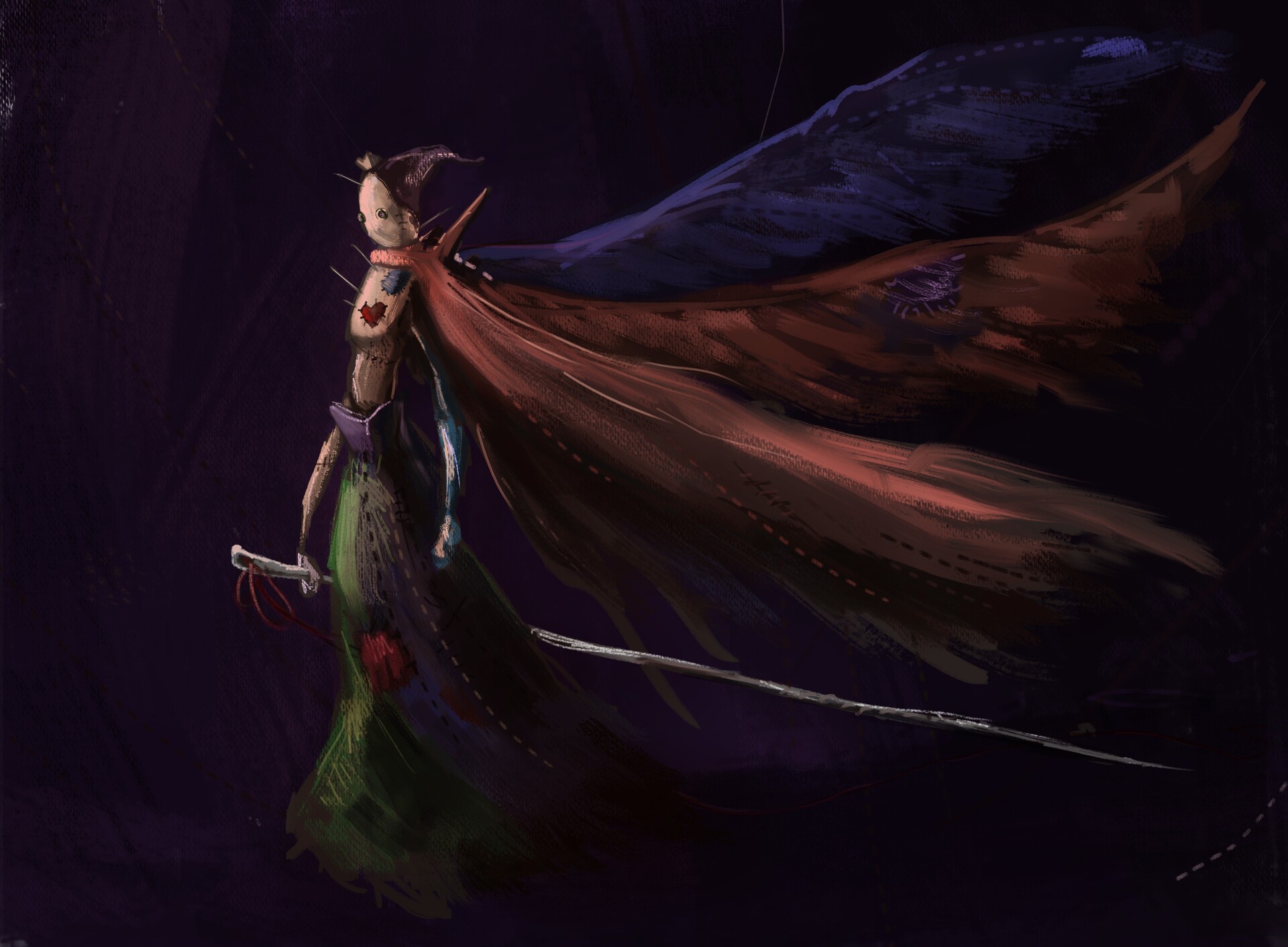 ArtStation - 30min Spitpaint Practice: End