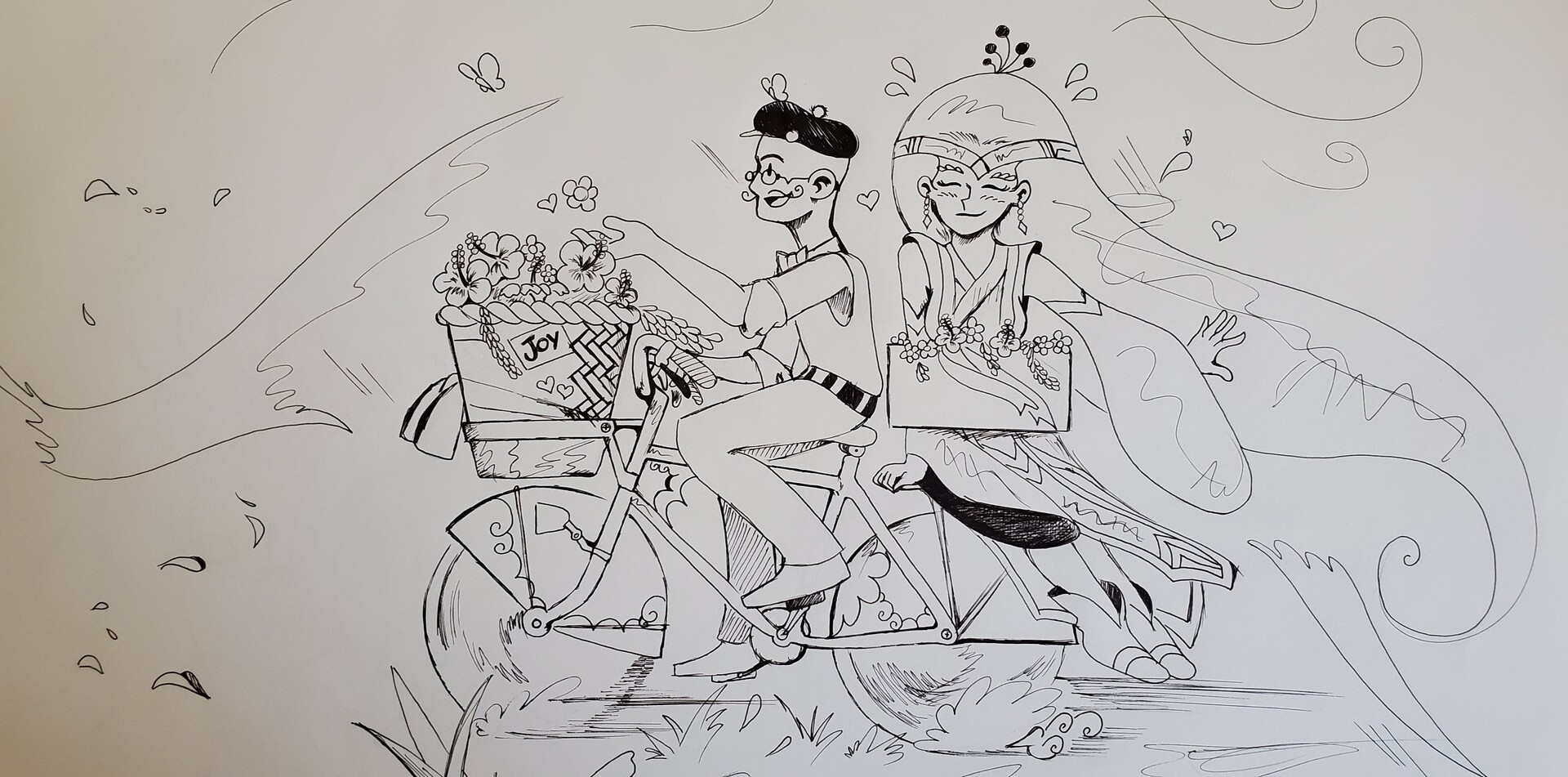 ArtStation - "GRAZA & ARTIST'S BIKE RIDE" (Vis Dev)