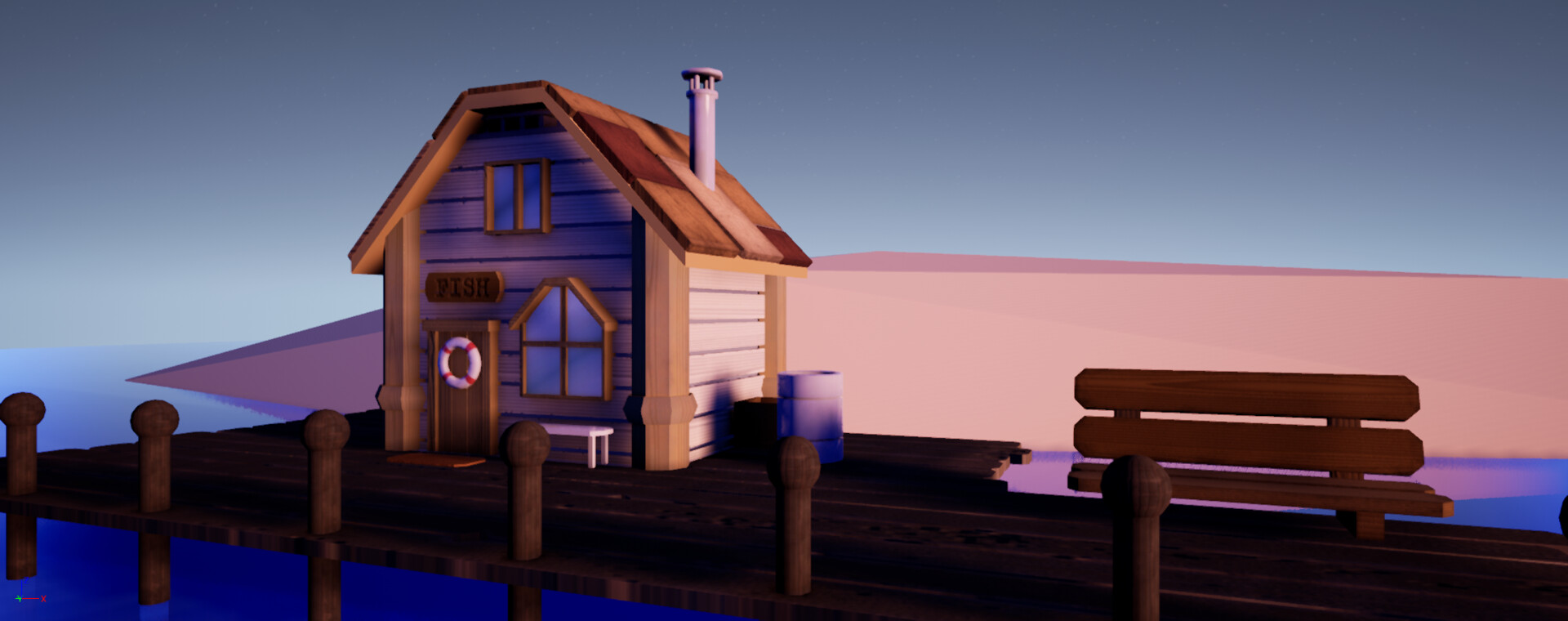 ArtStation - Fish shop (Stardew Valley)