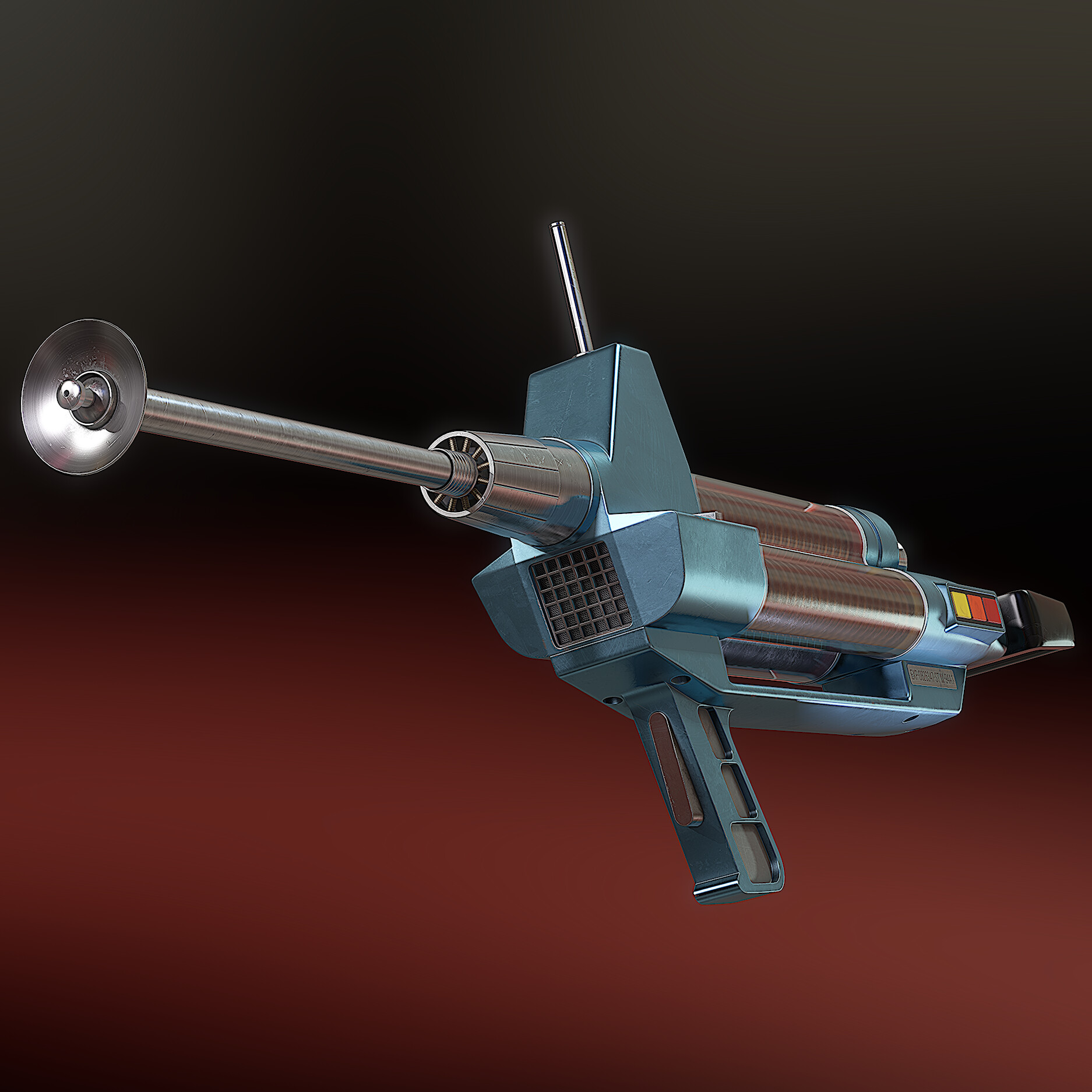 ArtStation - Starfleet Phaser Rifle - Star Trek: The Original Series