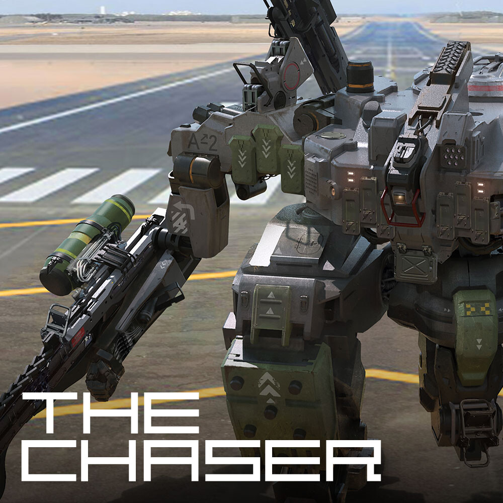 ArtStation - The Chaser-Mecha