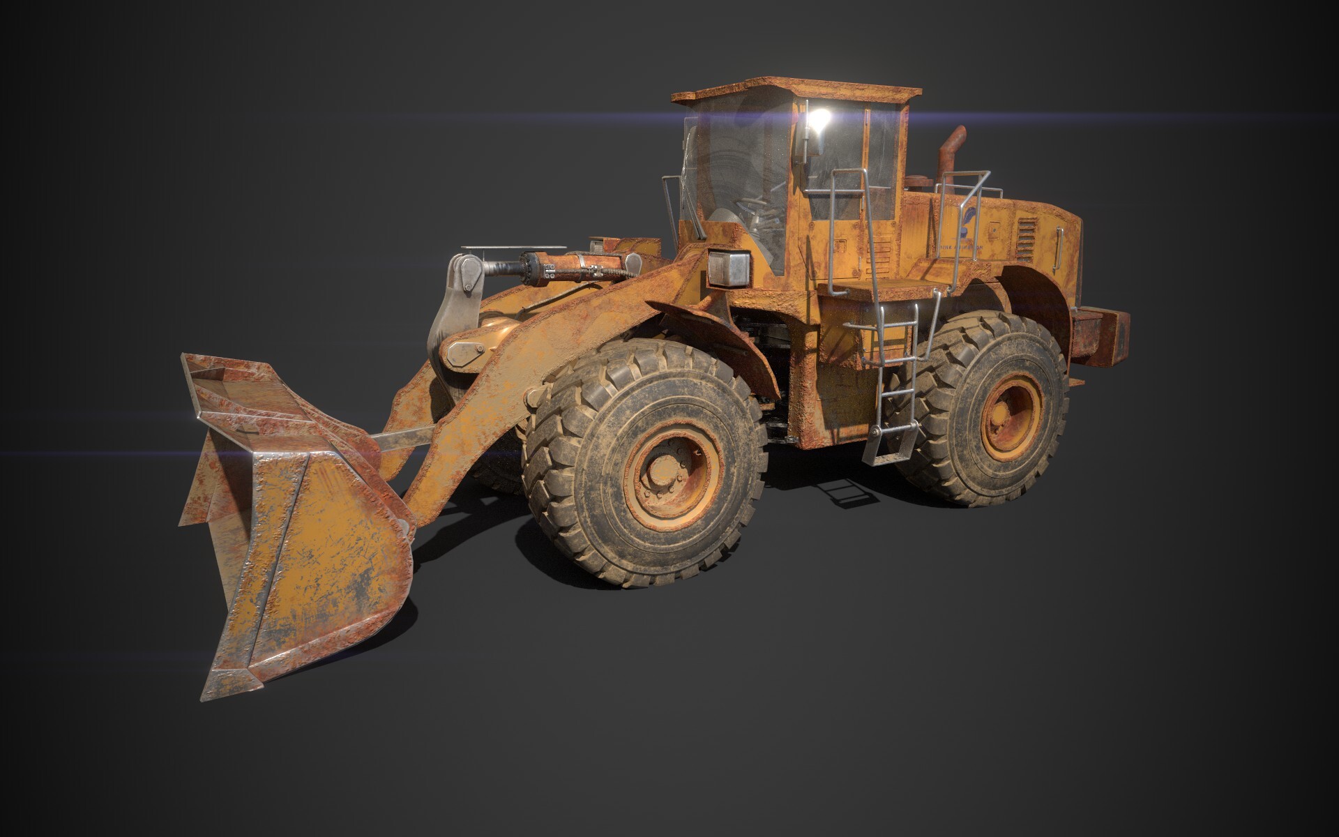 ArtStation - Front loader model
