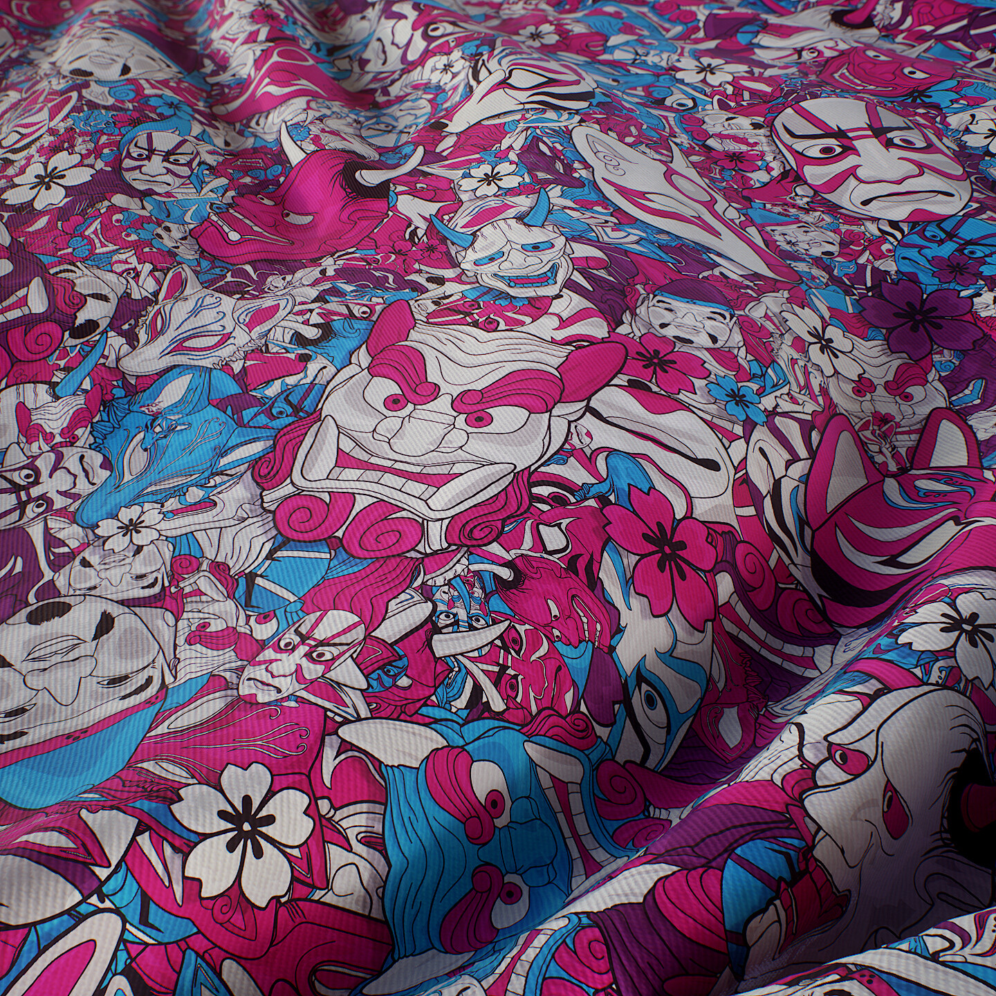 ArtStation - Kabuki Fabric