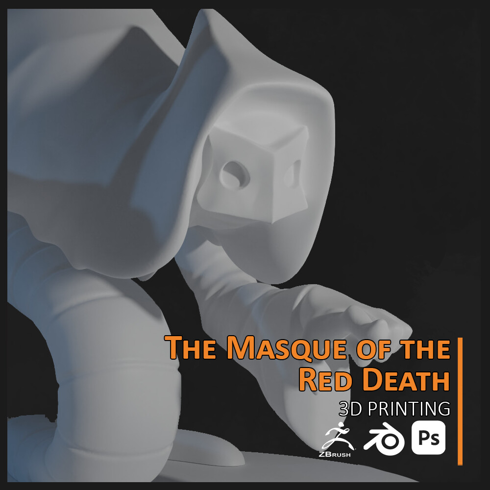 ArtStation - The Masque of the Red Death - Sculpture