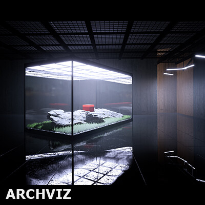 ArtStation - Glass Box Showroom