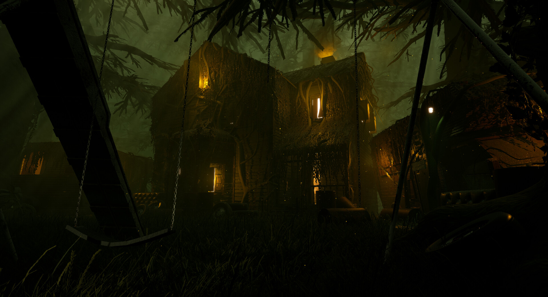 ArtStation - The House RE7 inspired (WIP)