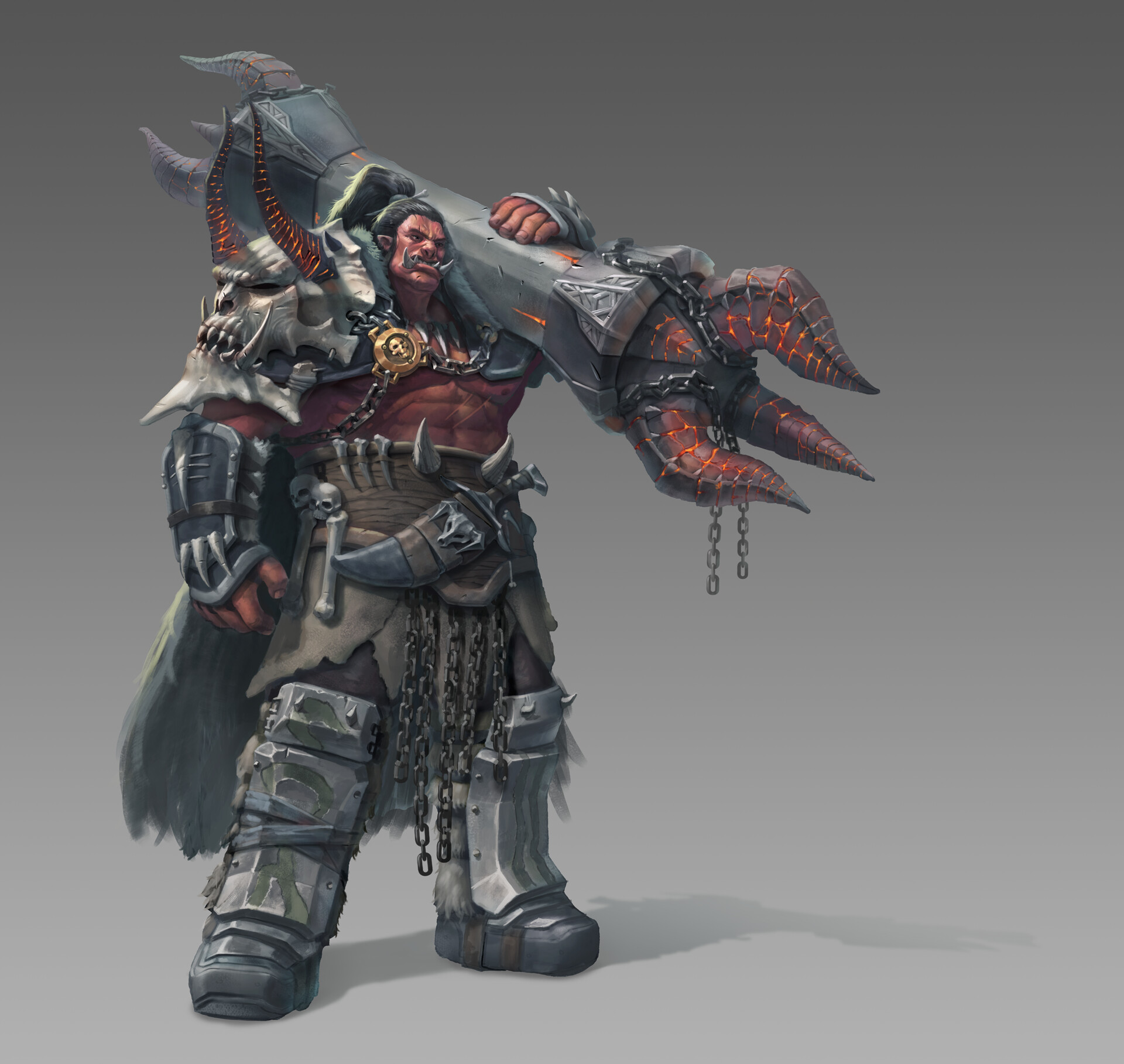 ArtStation - red ork