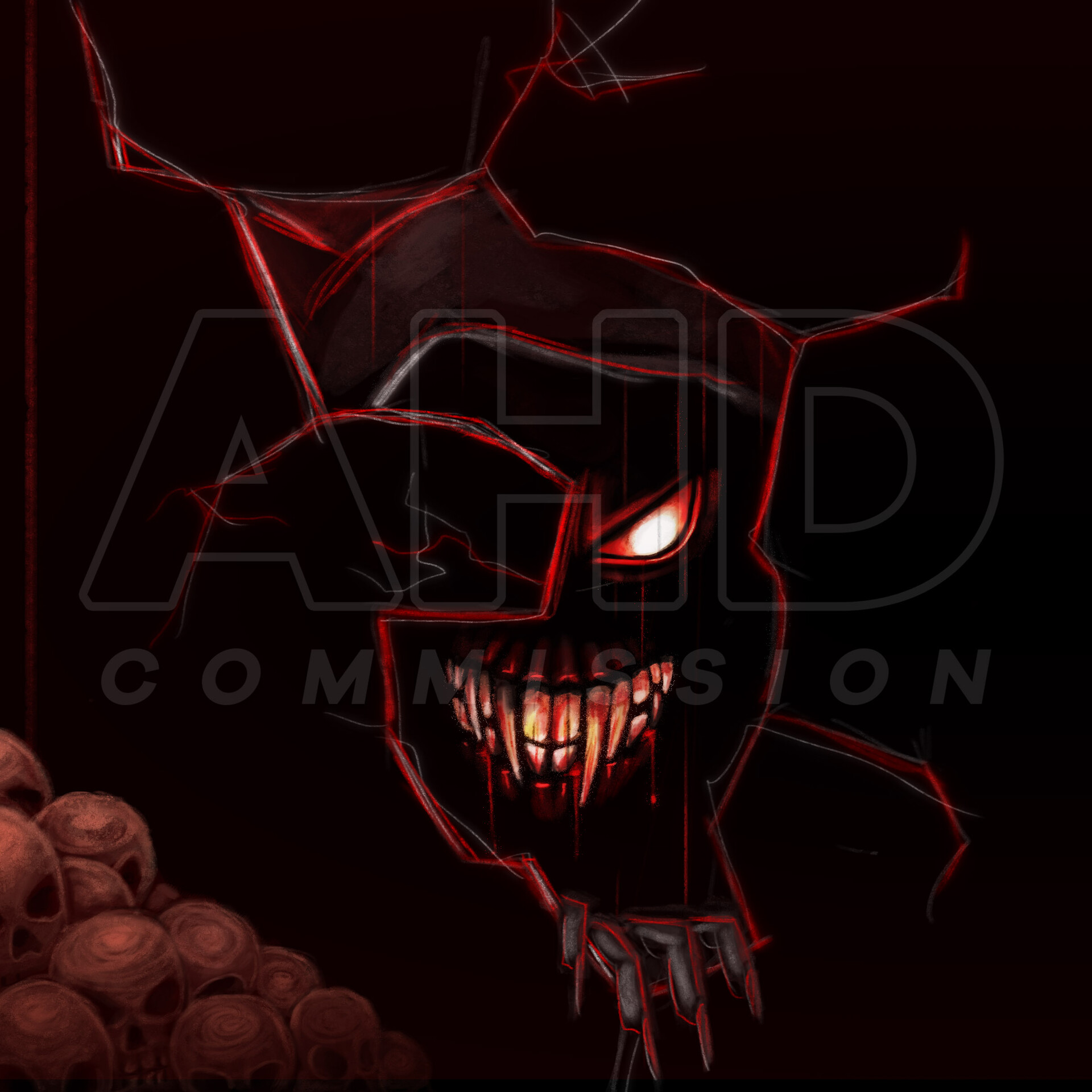 ArtStation - Lost Sinner Banner | Art Commission