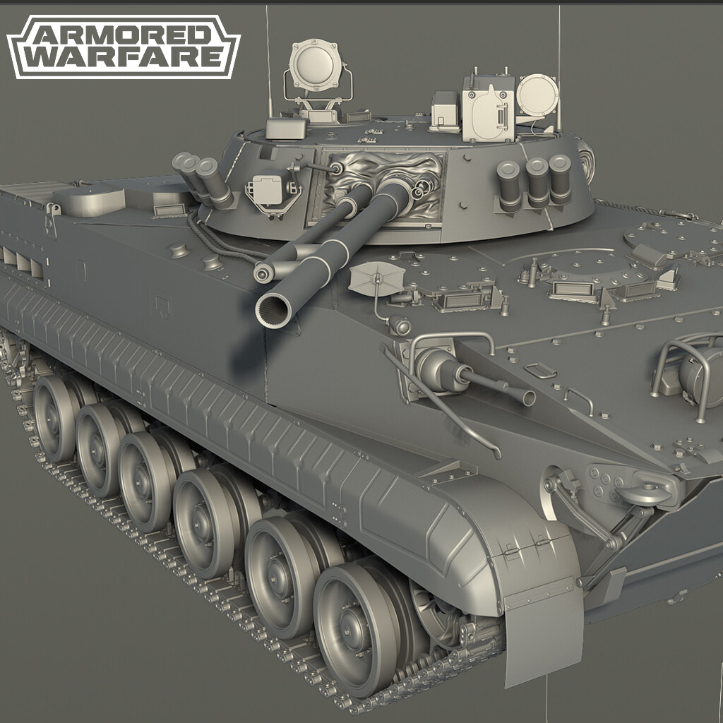 ArtStation - BMP-3 Infantry Combat Vehicle