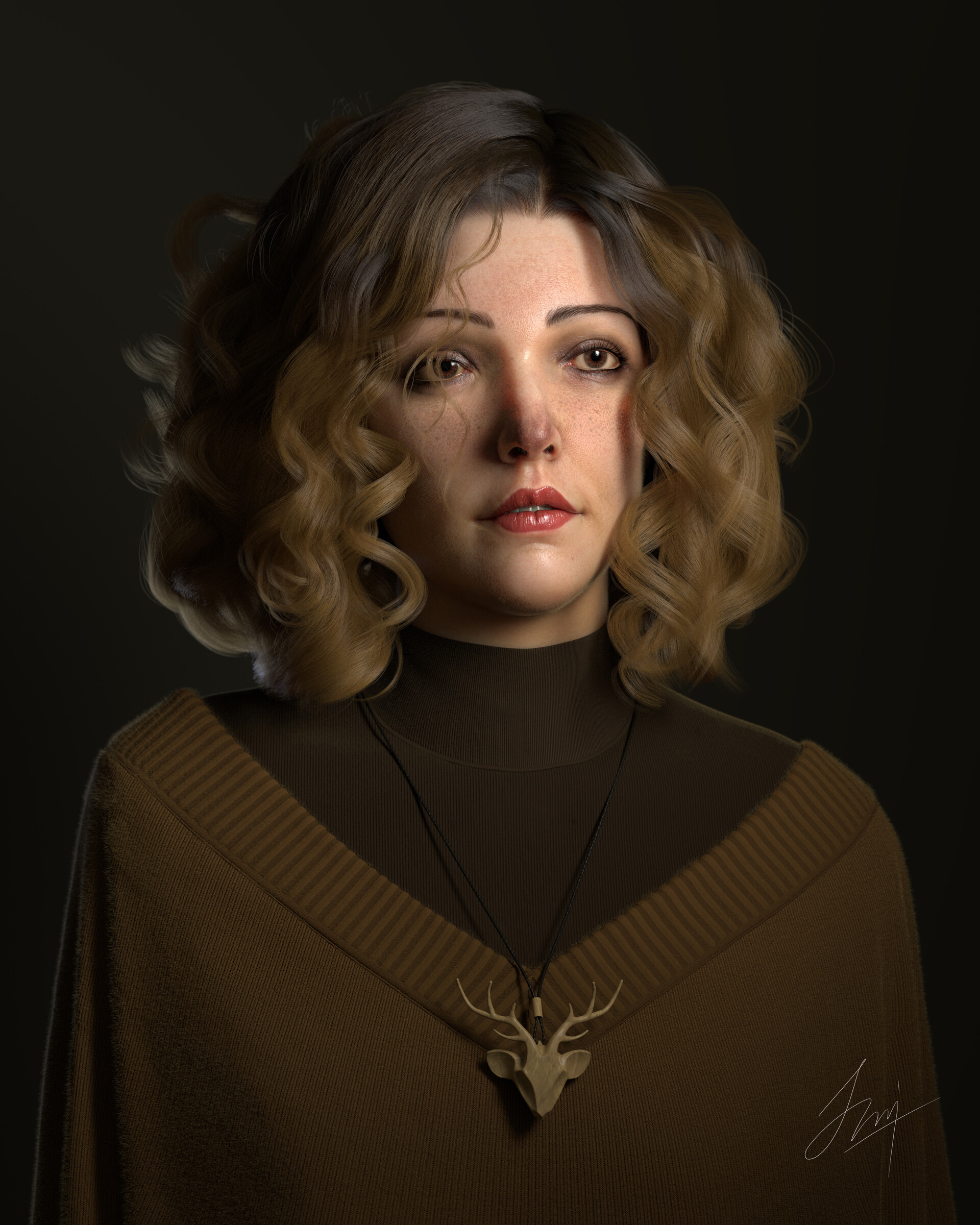 ArtStation - Fiona portrait