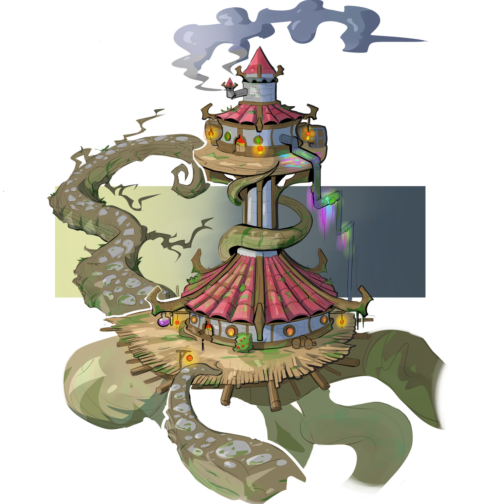 ArtStation - Secret Potion Shop