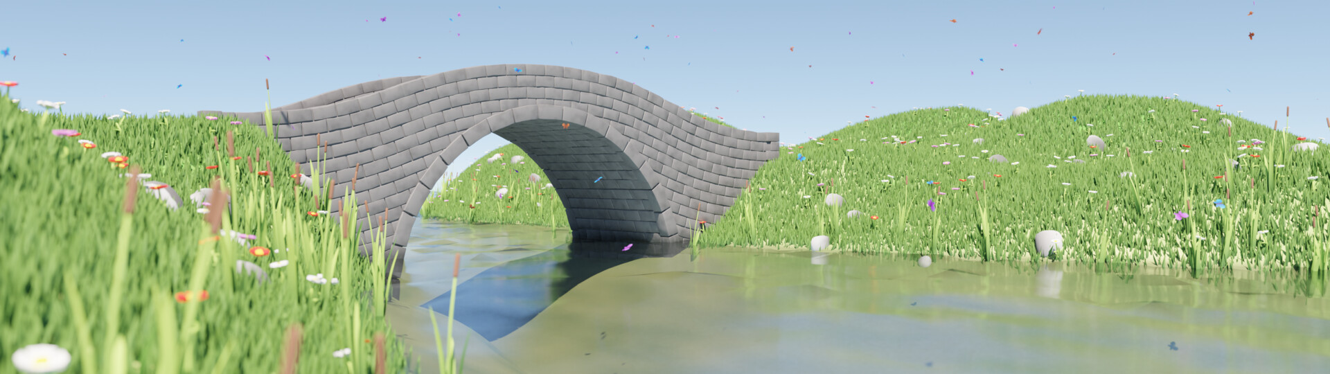 ArtStation - Countryside Bridge