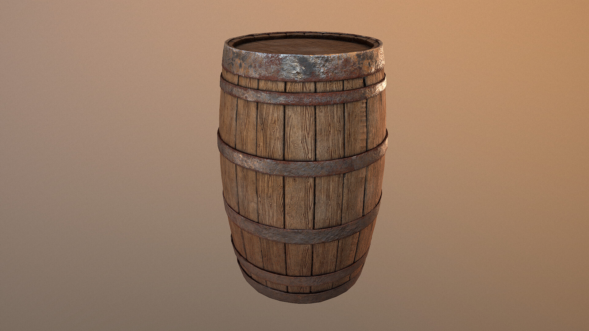 ArtStation - Barrel modeling