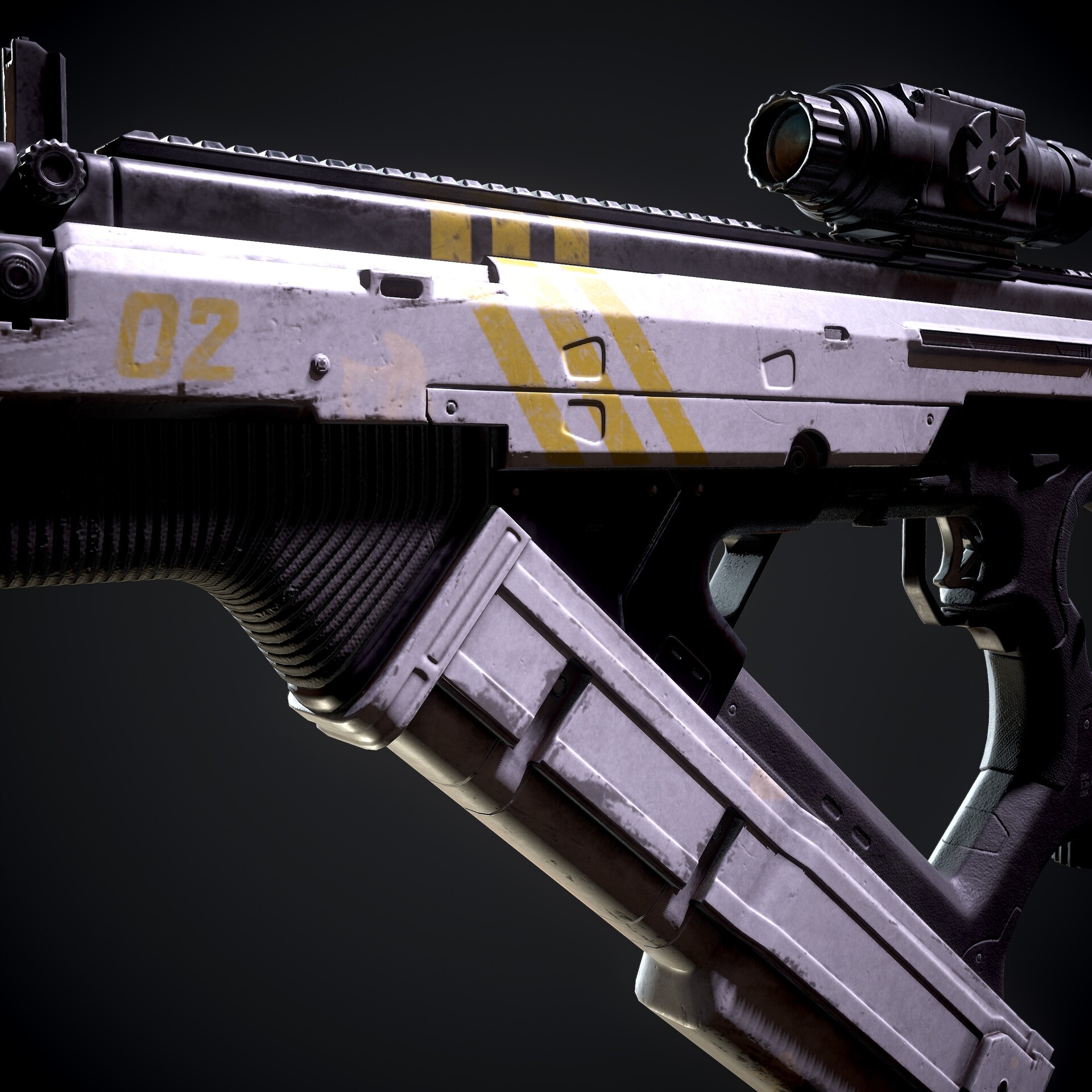 ArtStation - Tactical Assault Rifle
