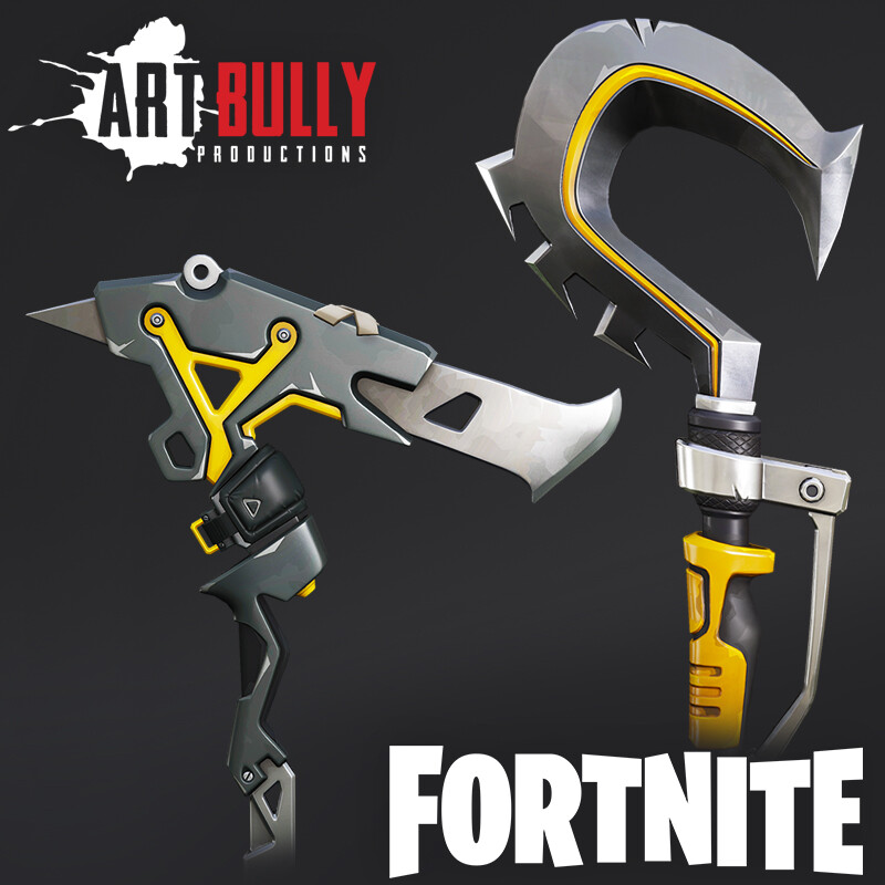ArtStation - Fortnite - Pickaxes 03