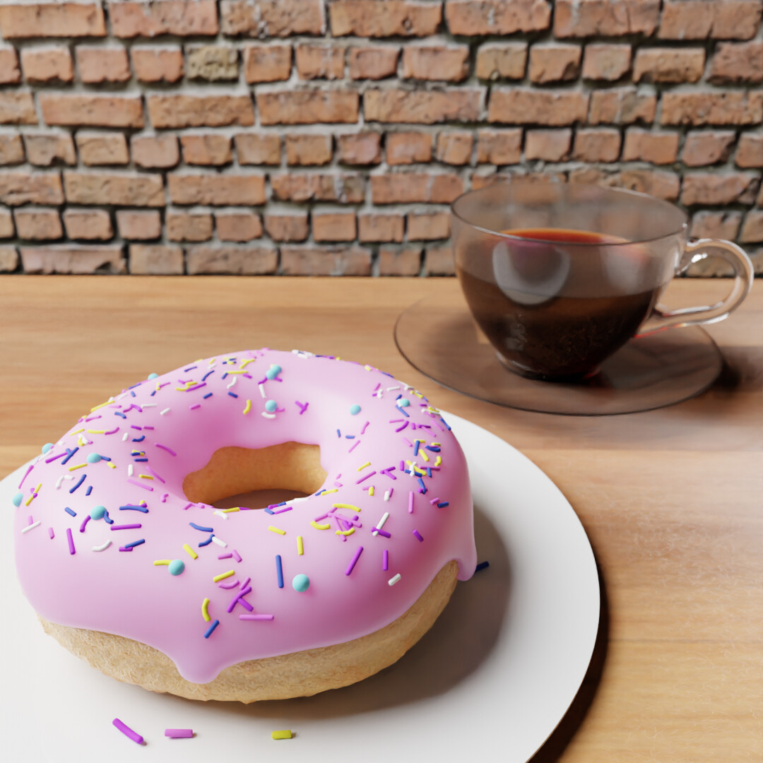 ArtStation - Donut Tutorial Results