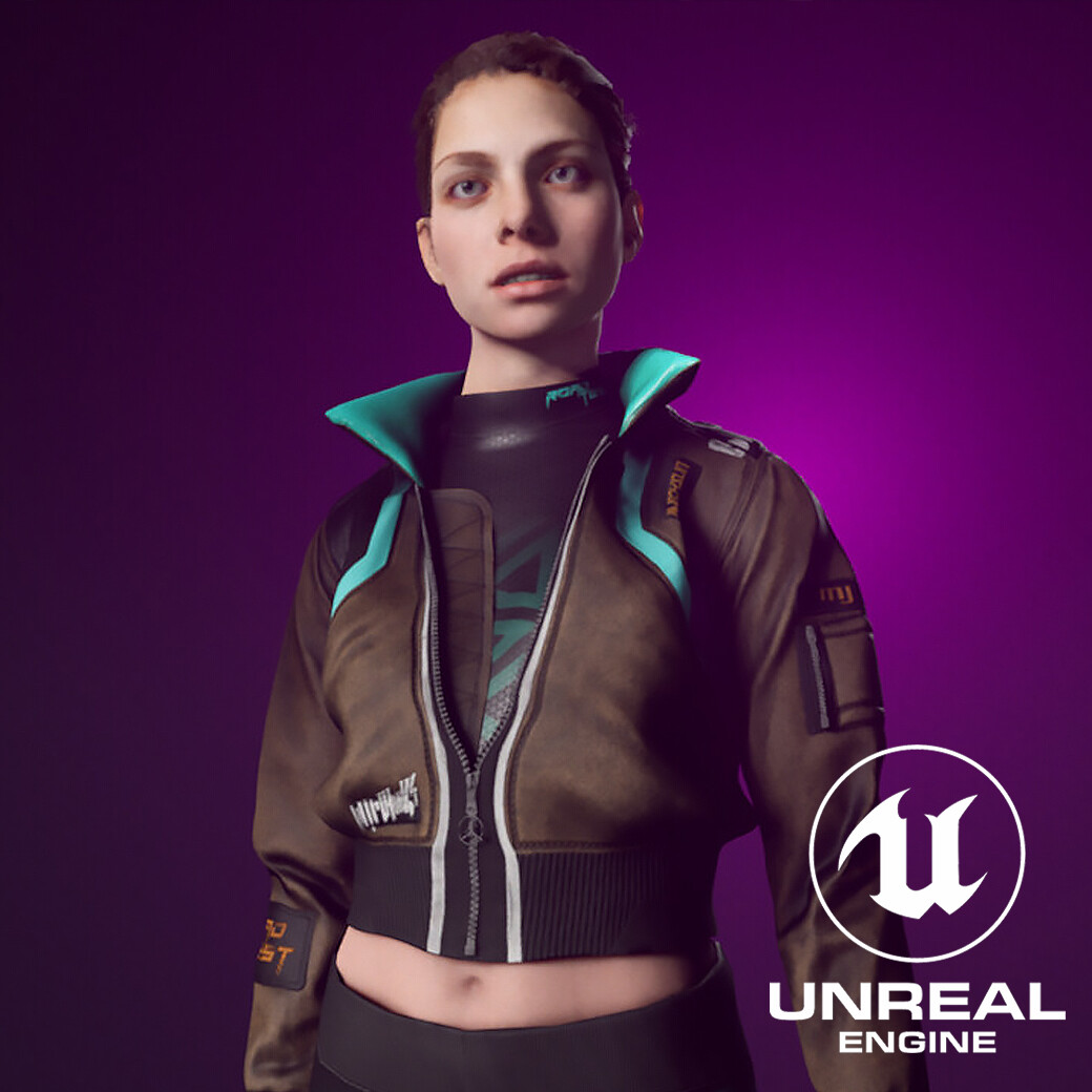 ArtStation - Patricia - Realtime Character Practice