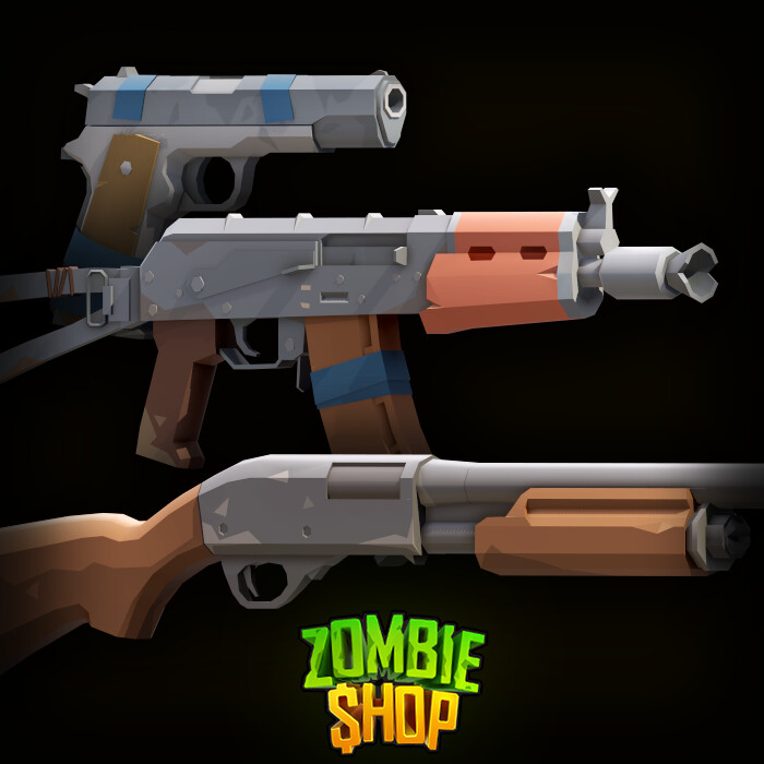 ArtStation - SECOND TIER WEAPONS