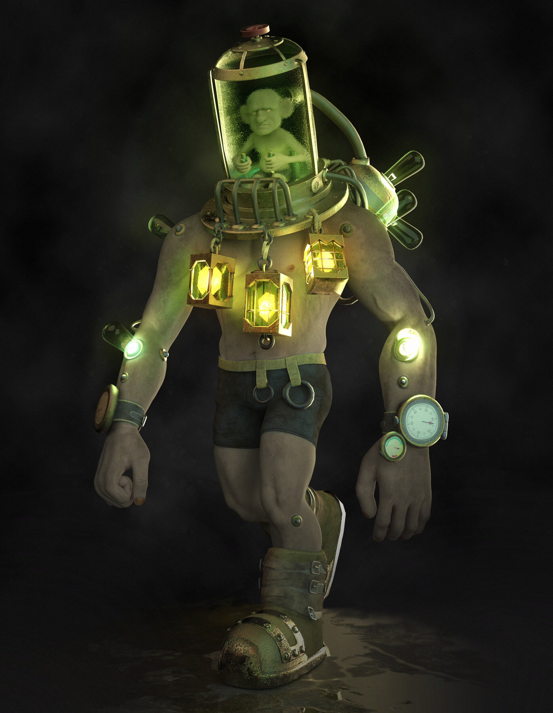 ArtStation - "The Homunculus"