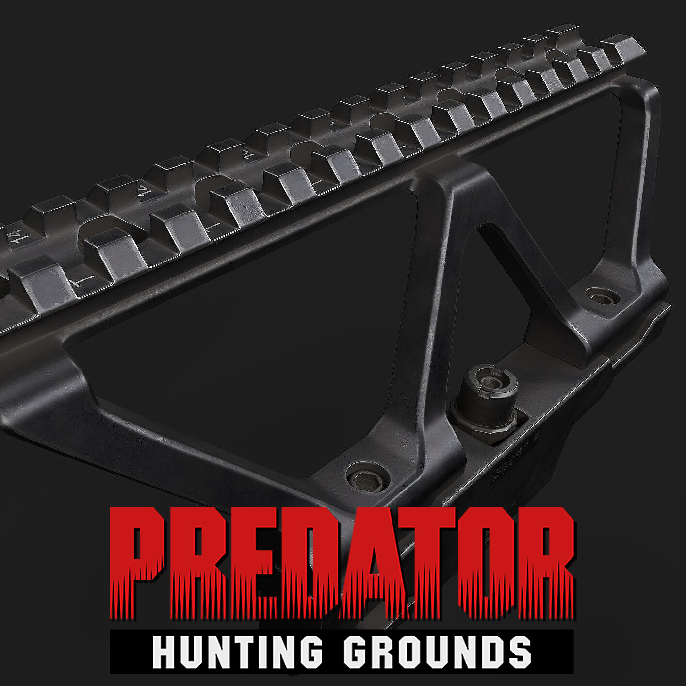 ArtStation - Predator Hunting Grounds, AW-R Side mount. with Credits.