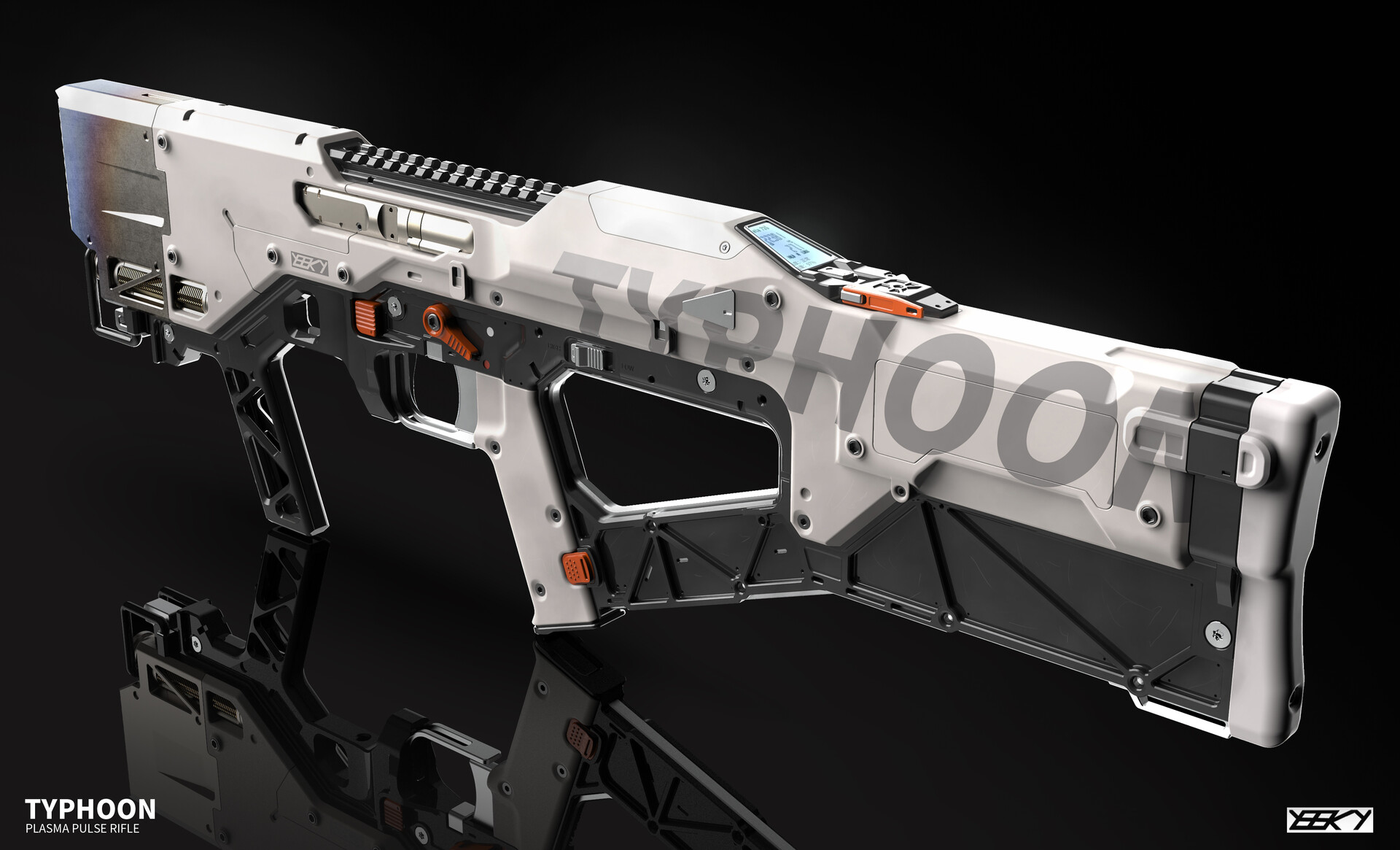 ArtStation - TYPHOON - Plasma Pulse Rifle