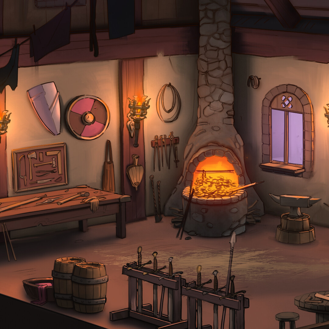 ArtStation - Workshop - Goblin Forge