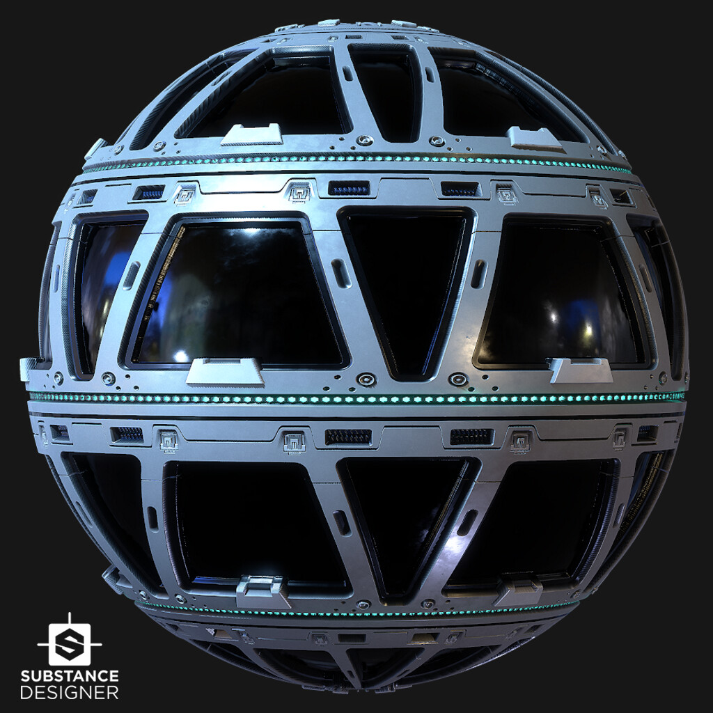 ArtStation - Sci-Fi Exploration| Window Trim