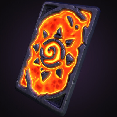 ArtStation - Hearthstone Cardback "Molten Core" Theme