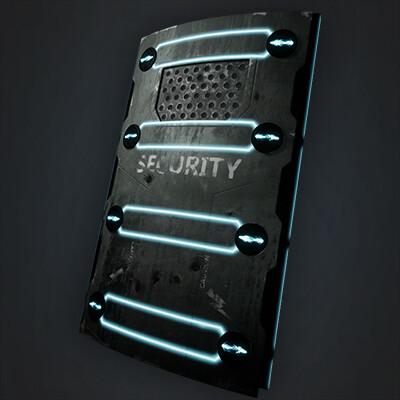 ArtStation - Riot Shield