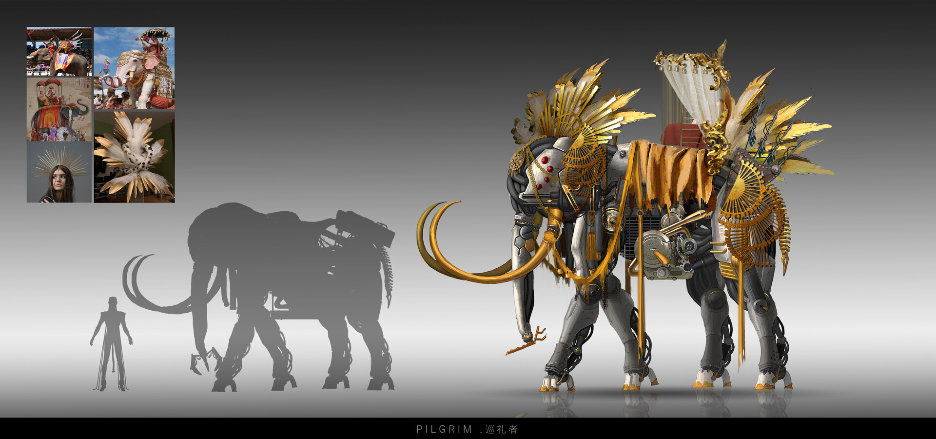 ArtStation - Mechanical elephant