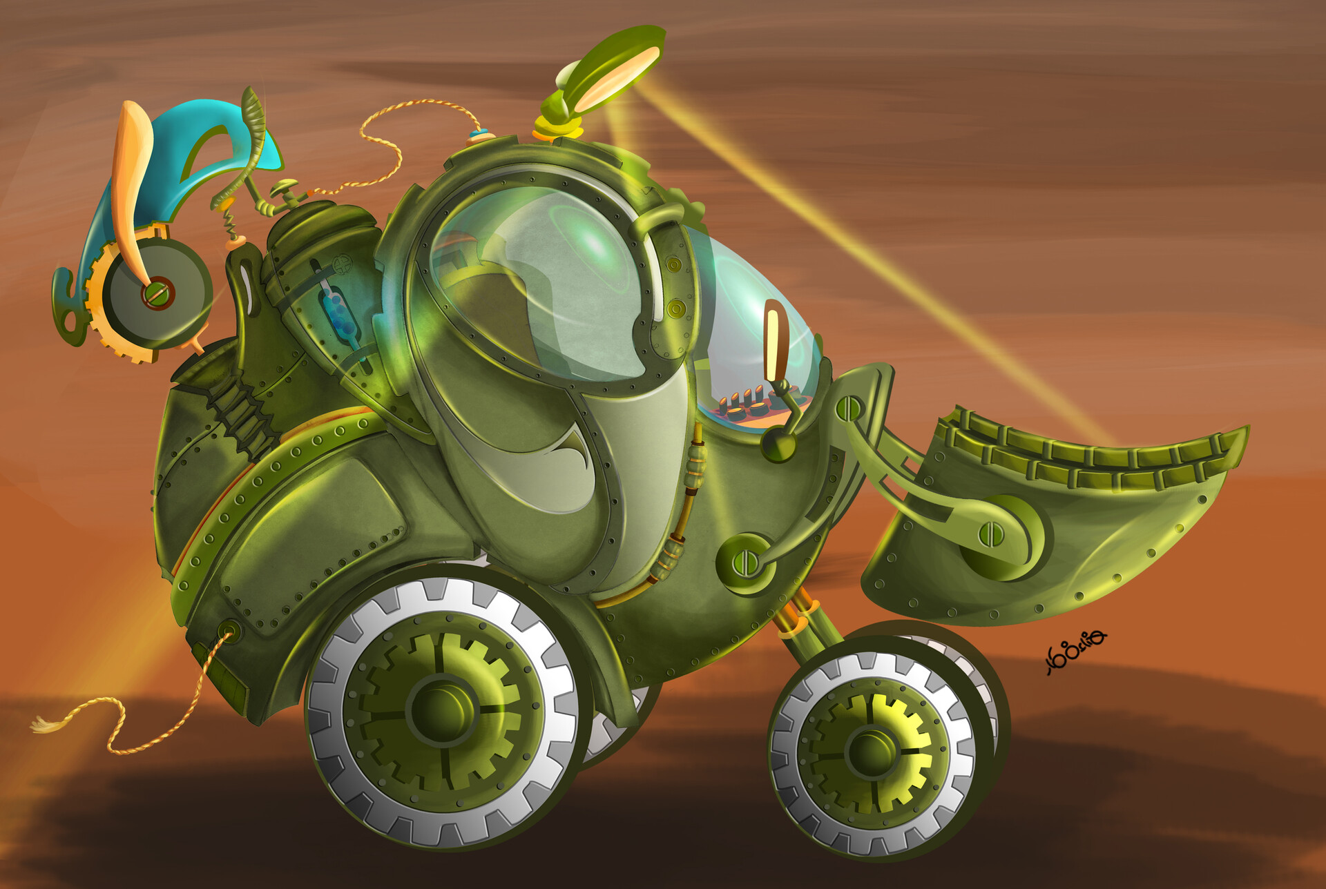 ArtStation - Mini cartoon loader