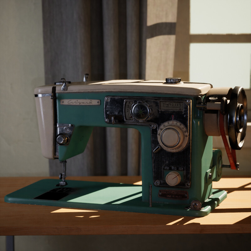 ArtStation - Sewing Machine