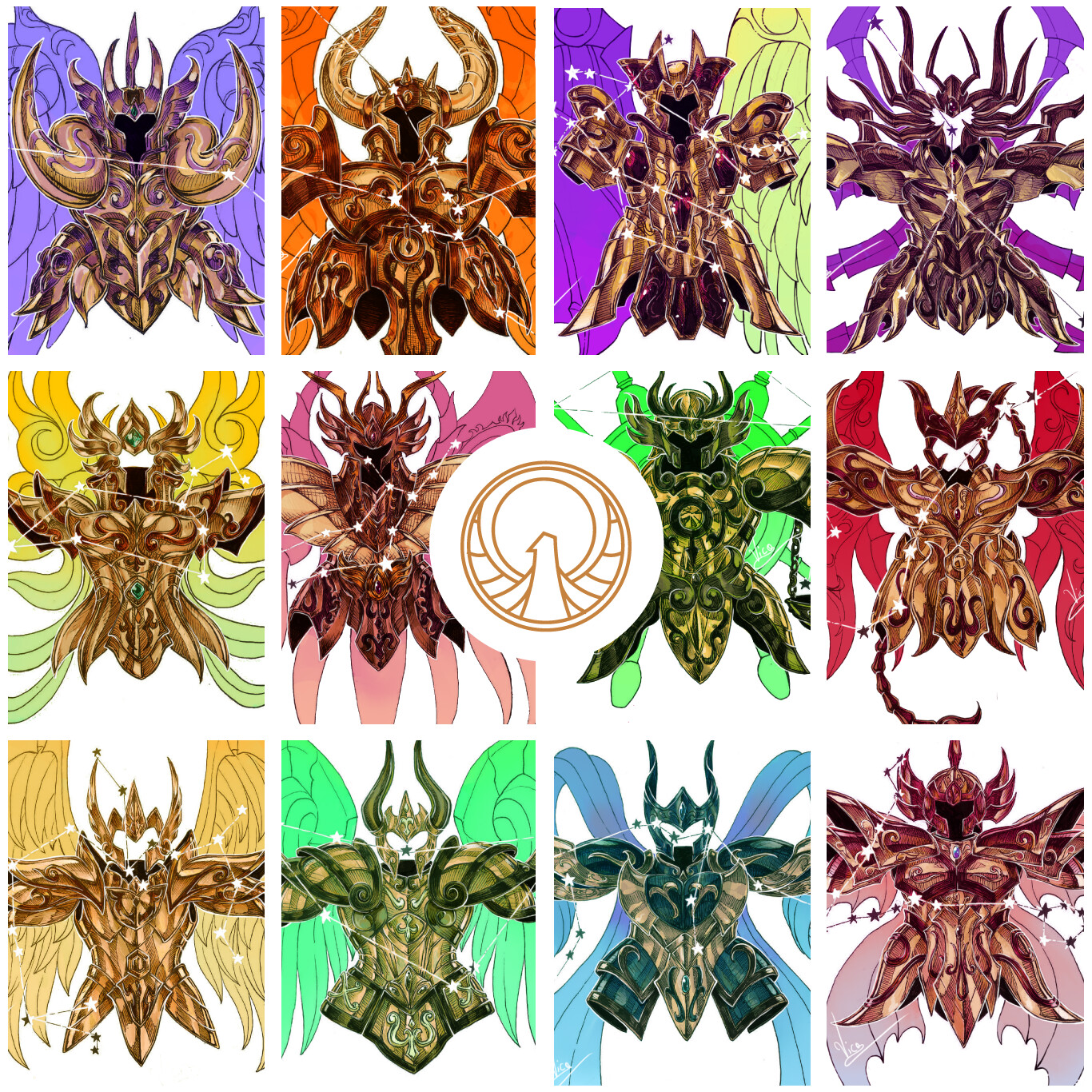 ArtStation - God Cloths from the Sanctuary - Saint Seiya