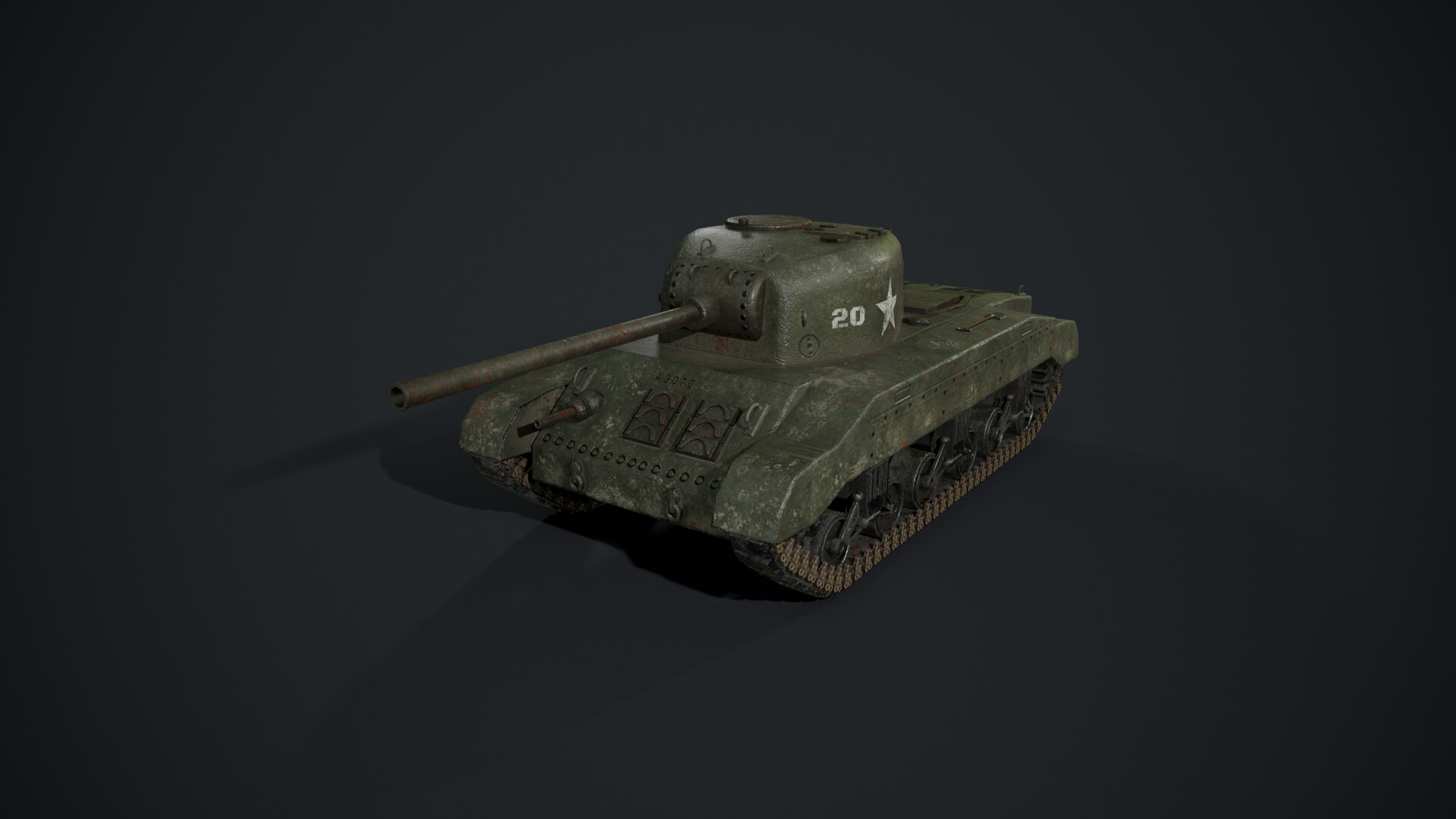 ArtStation - T20 WWII Tank