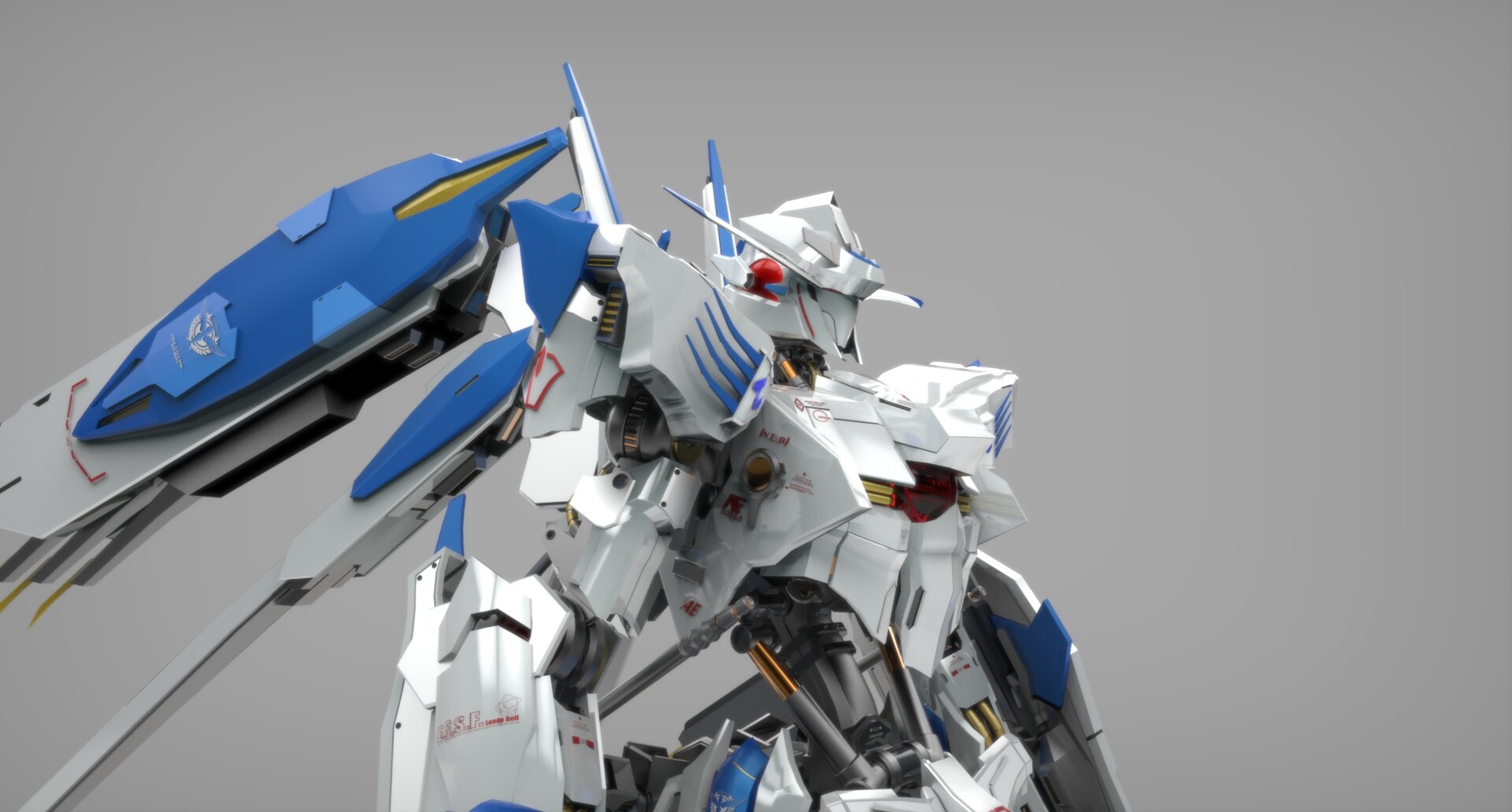 ArtStation - Gundam Bael v.O
