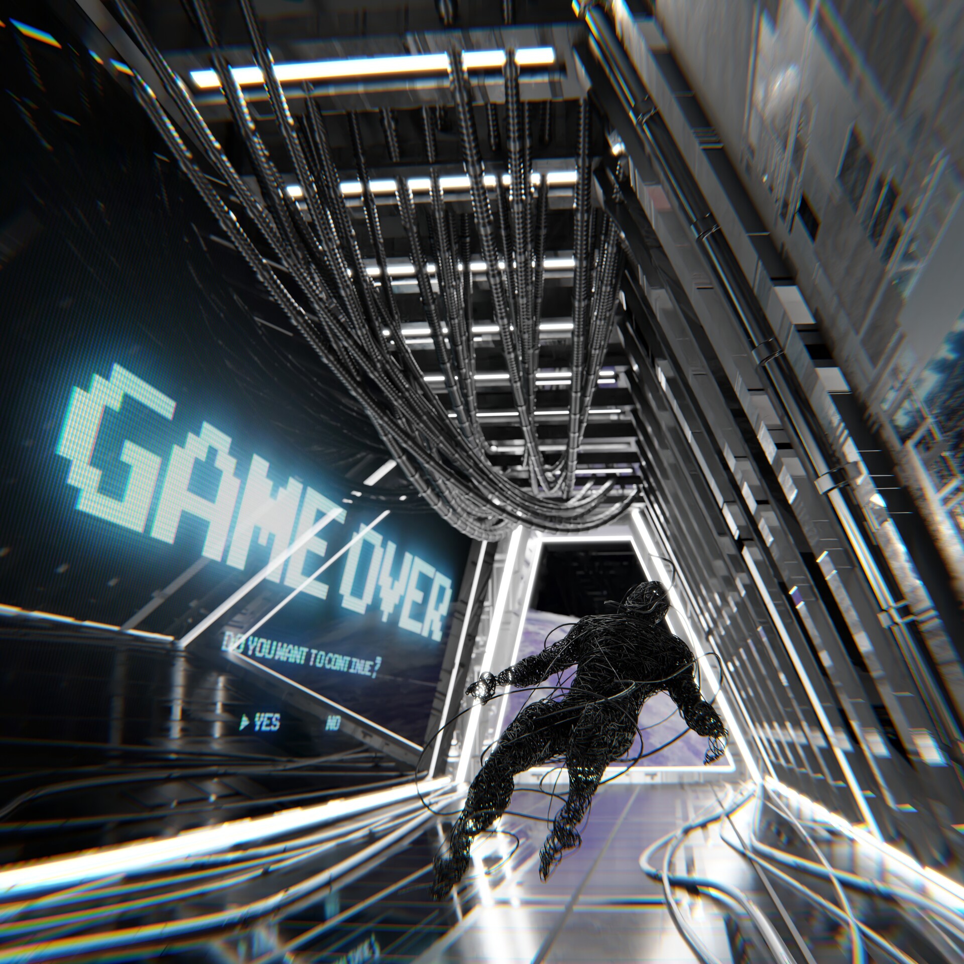 ArtStation - Game Over - Concept art by Darshan Daiv