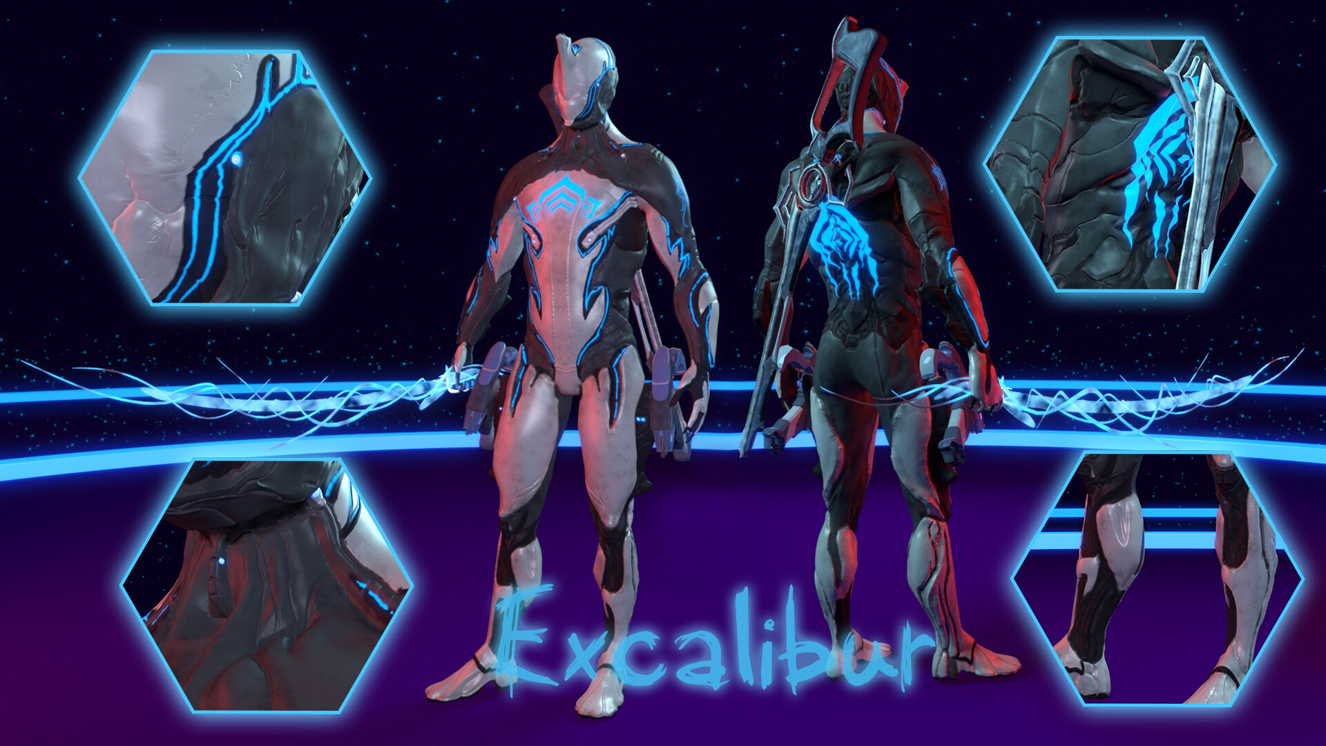ArtStation - Excalibur : Warframe