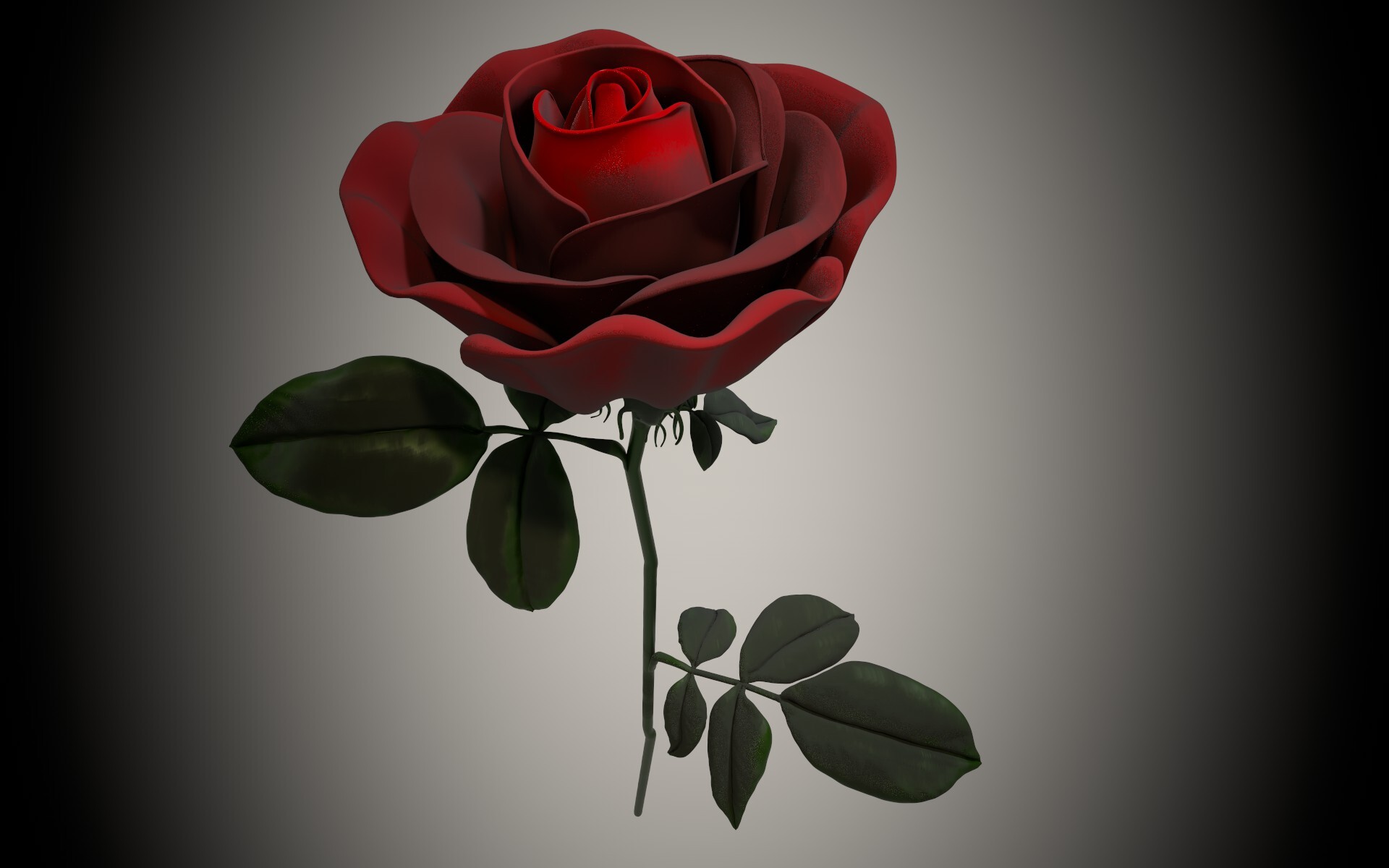 ArtStation - Bloody rose