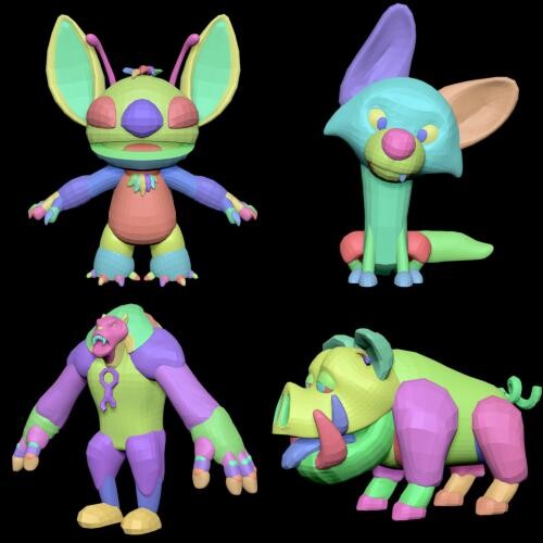 ArtStation - Quick Character Blockouts