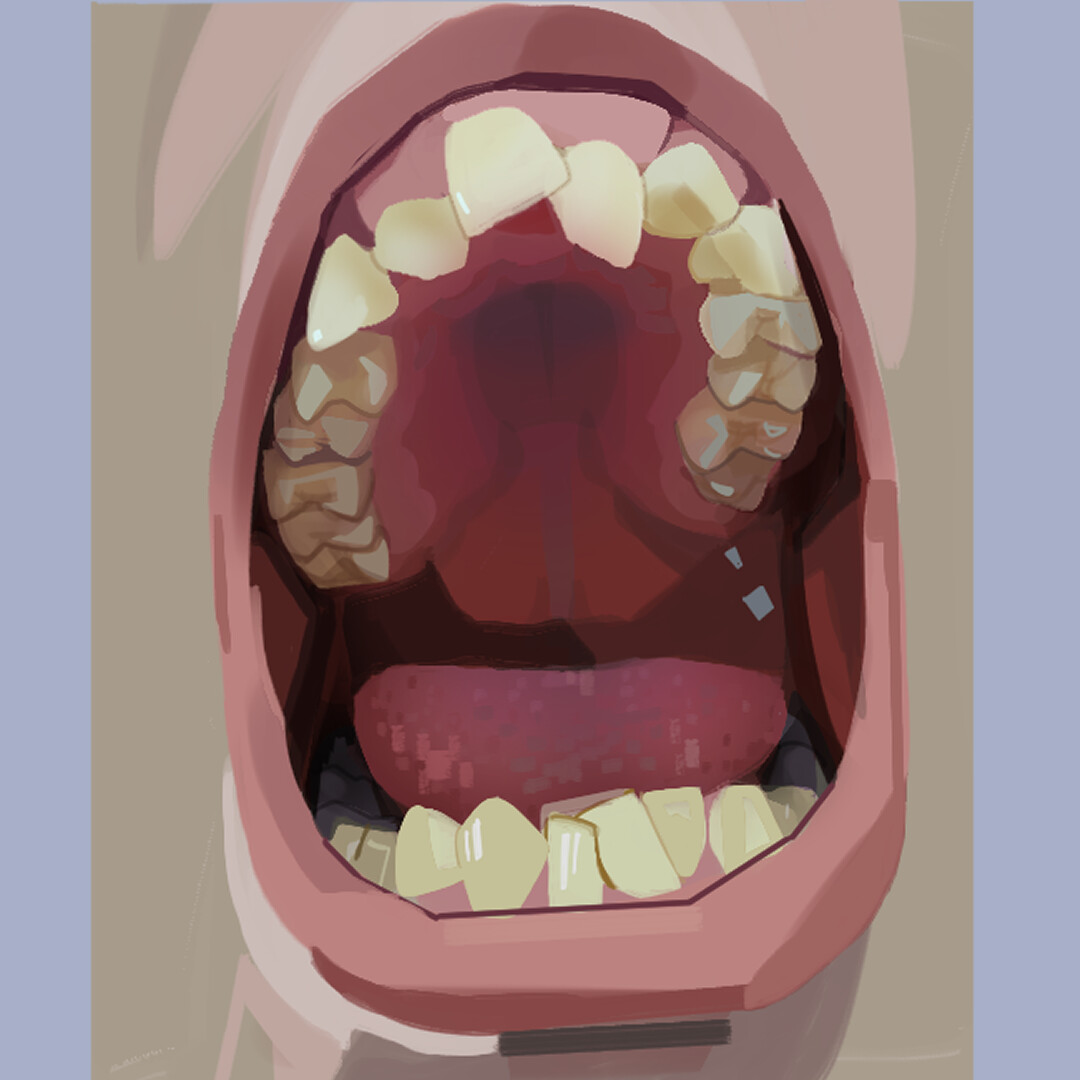 ArtStation - Teeth studies compilation 2020.