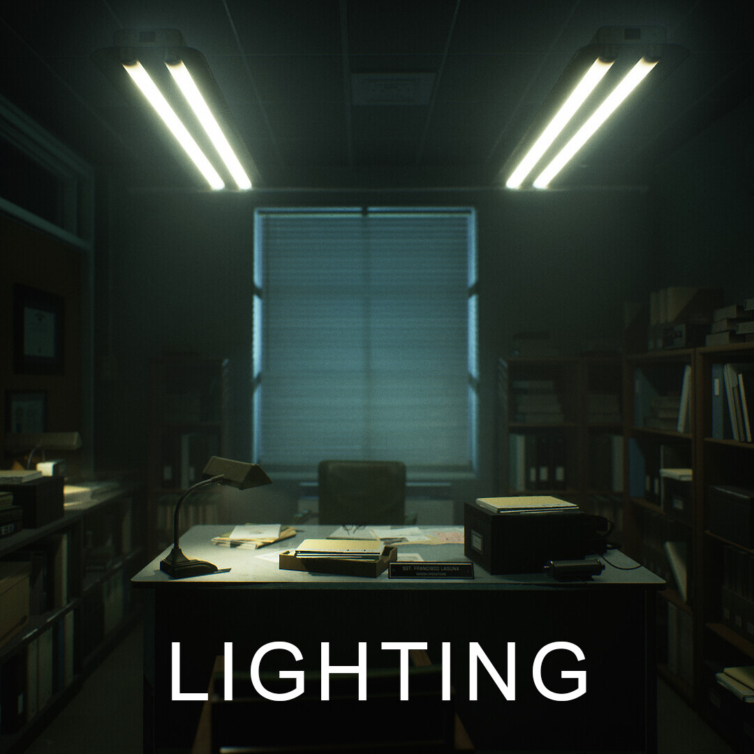 ArtStation - office -Fully dynamic lighting