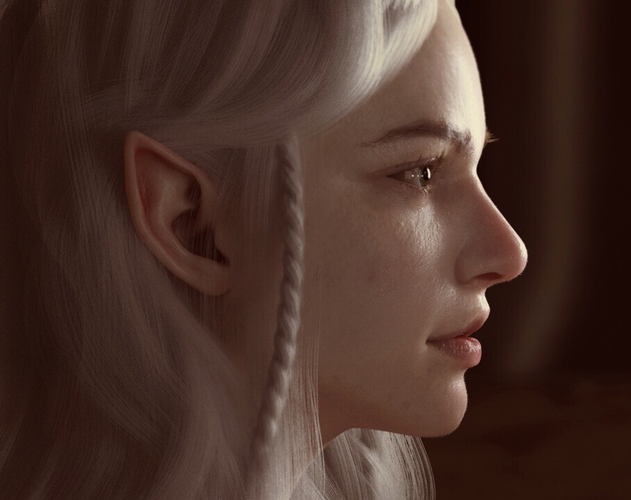 ArtStation - Woman face study