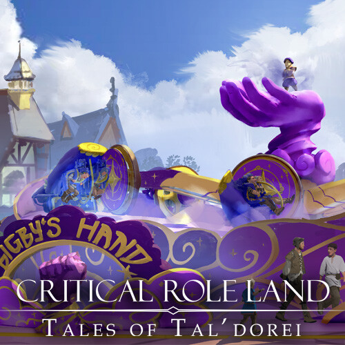 ArtStation - Critical Role Land: Bigby's Hands Attraction